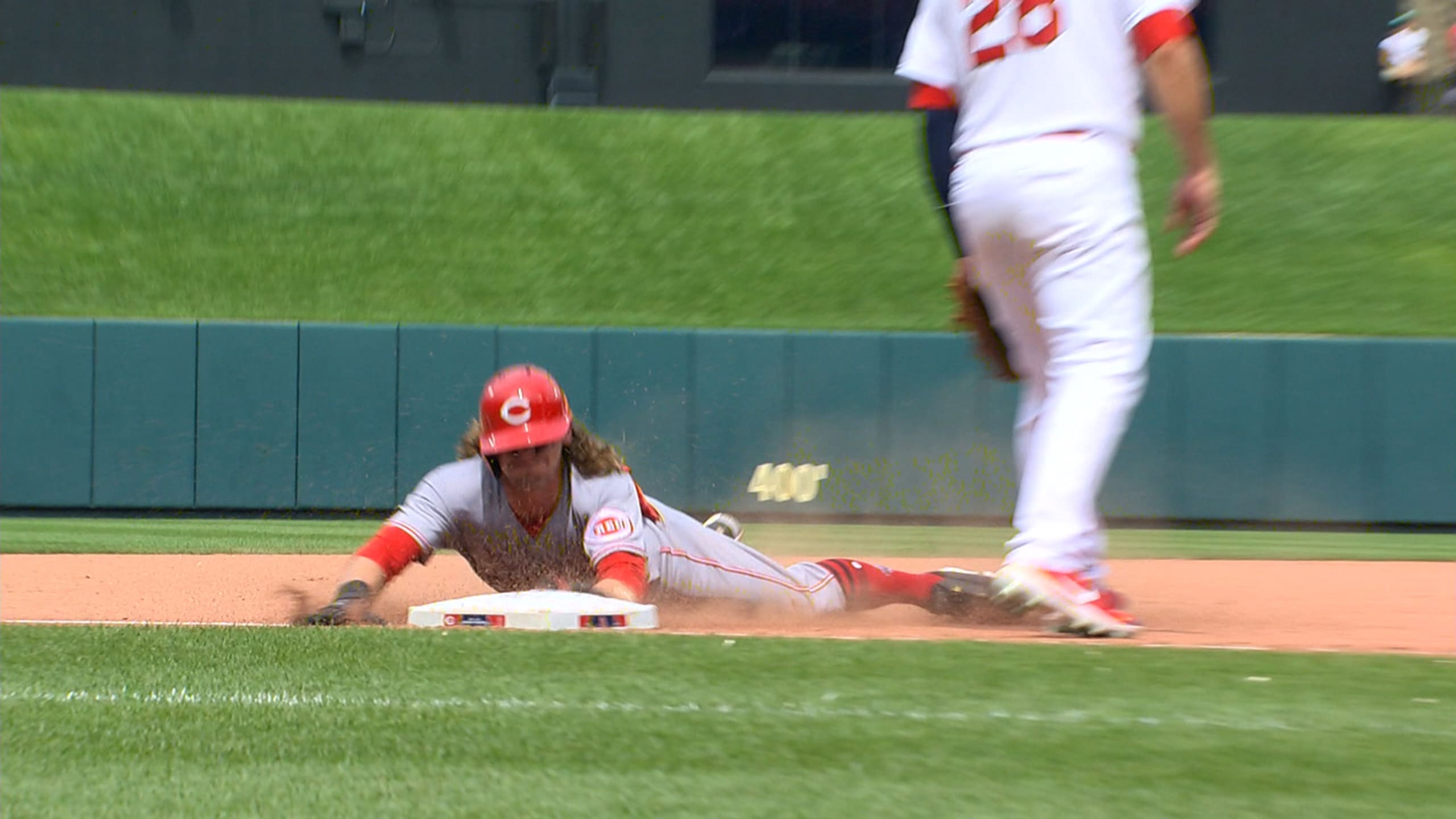 TJ Friedl's go-ahead RBI triple