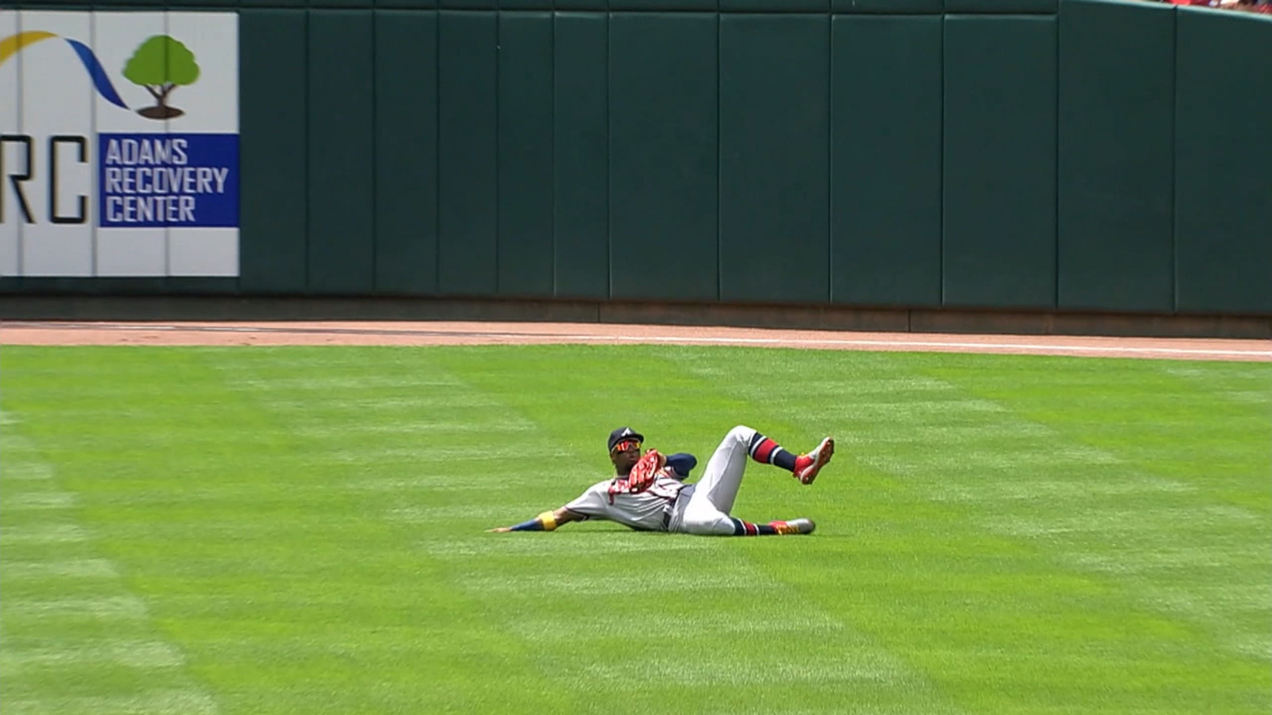 Ronald Acuña Jr.'s sliding catch