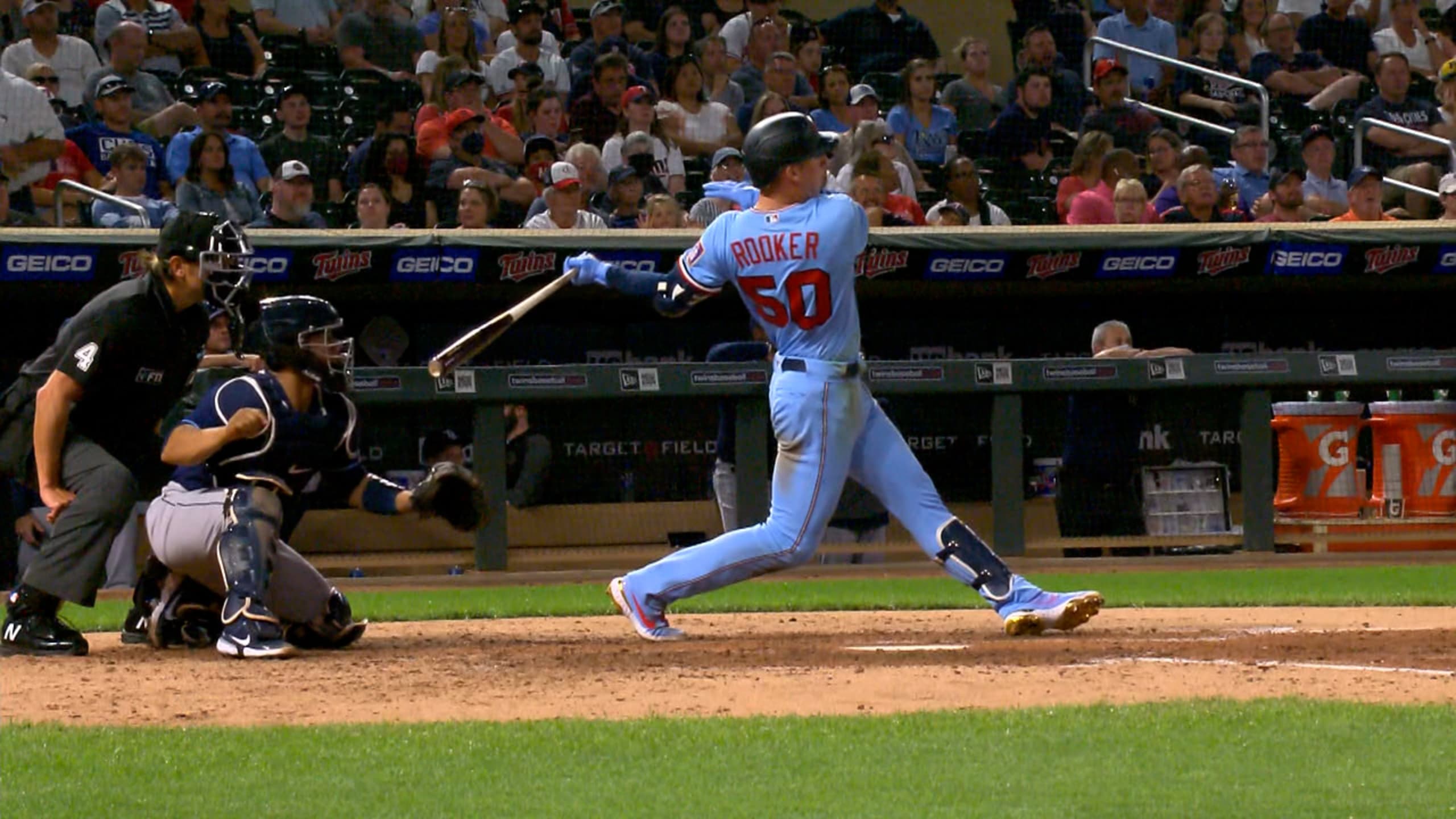 Brent Rooker's two-run homer