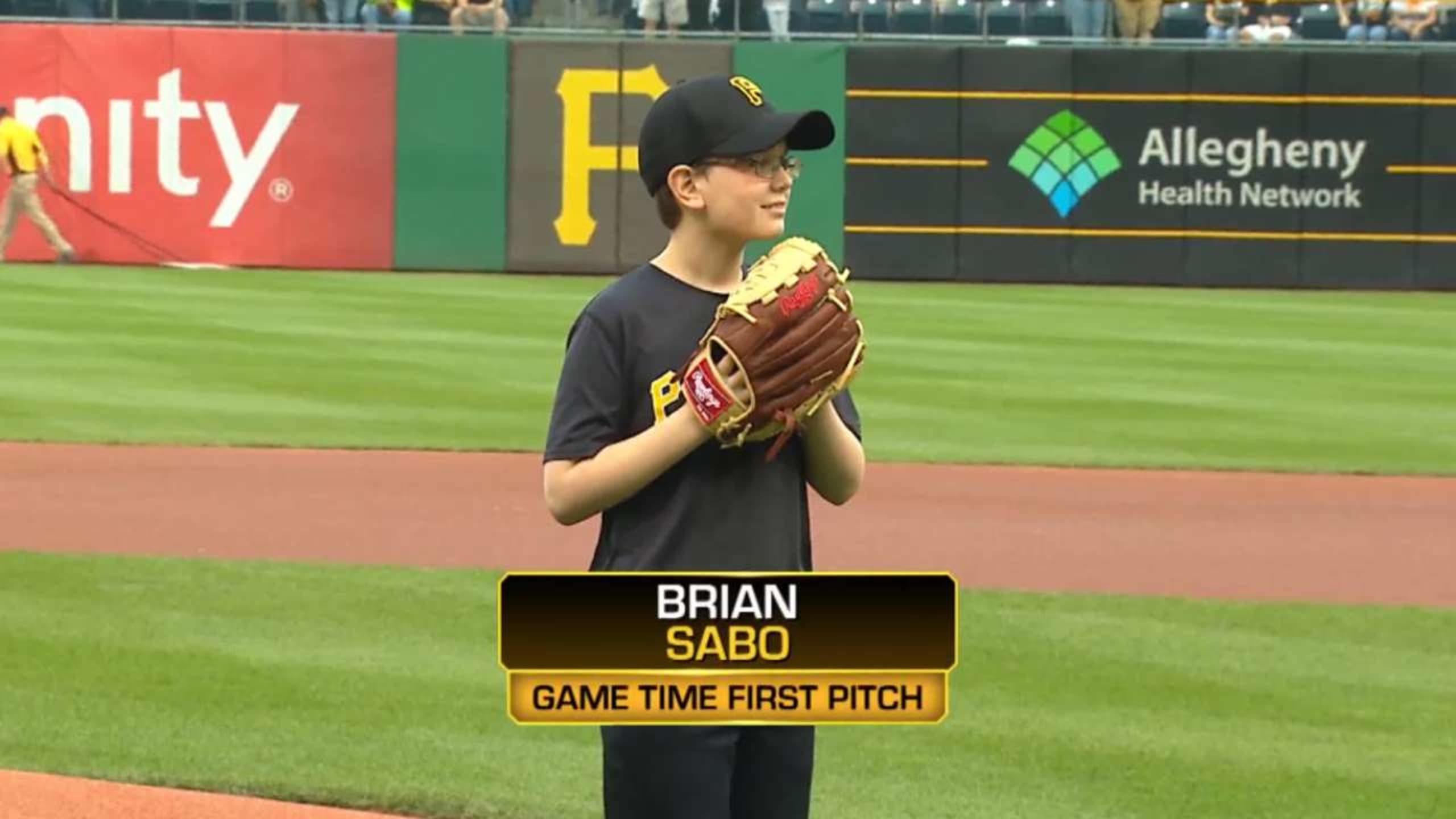 Brian Sabo's First Pitch
