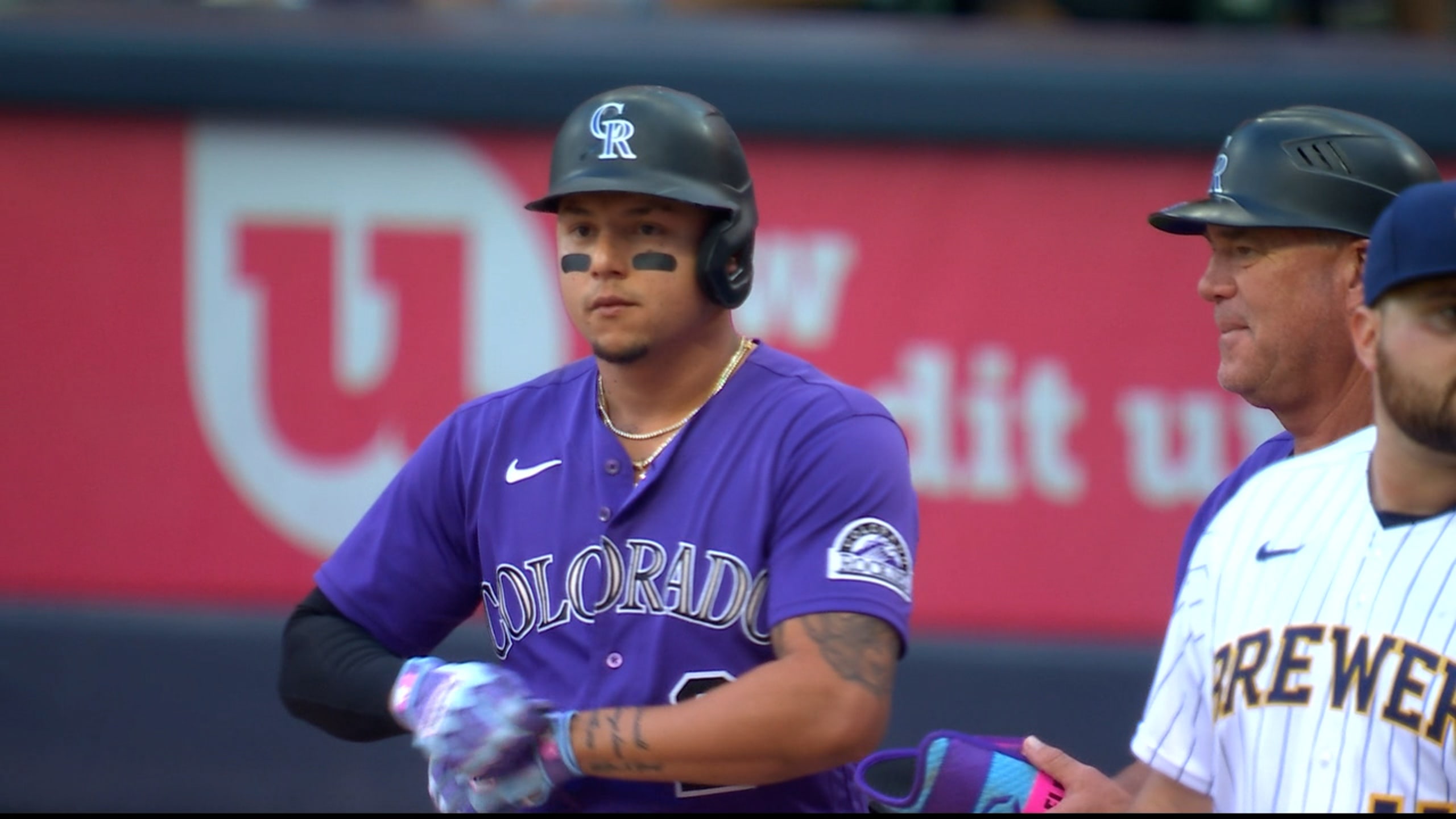 Yonathan Daza's RBI single