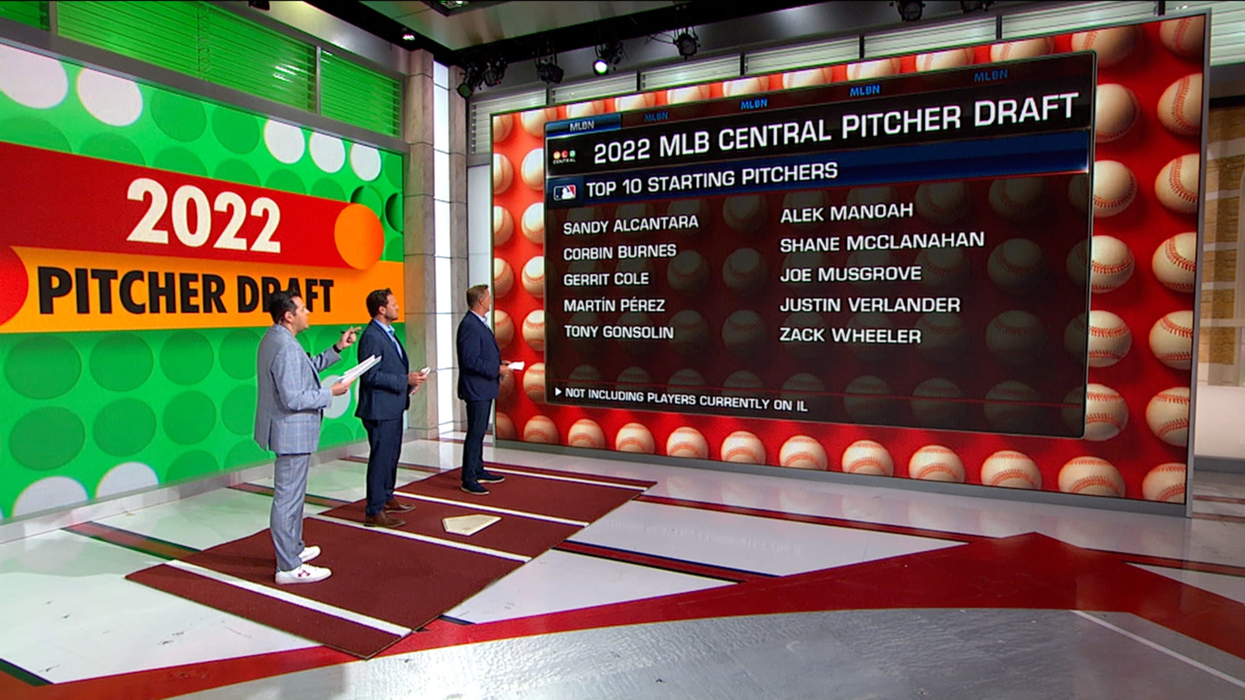 MLB Central's '22 pitch draft