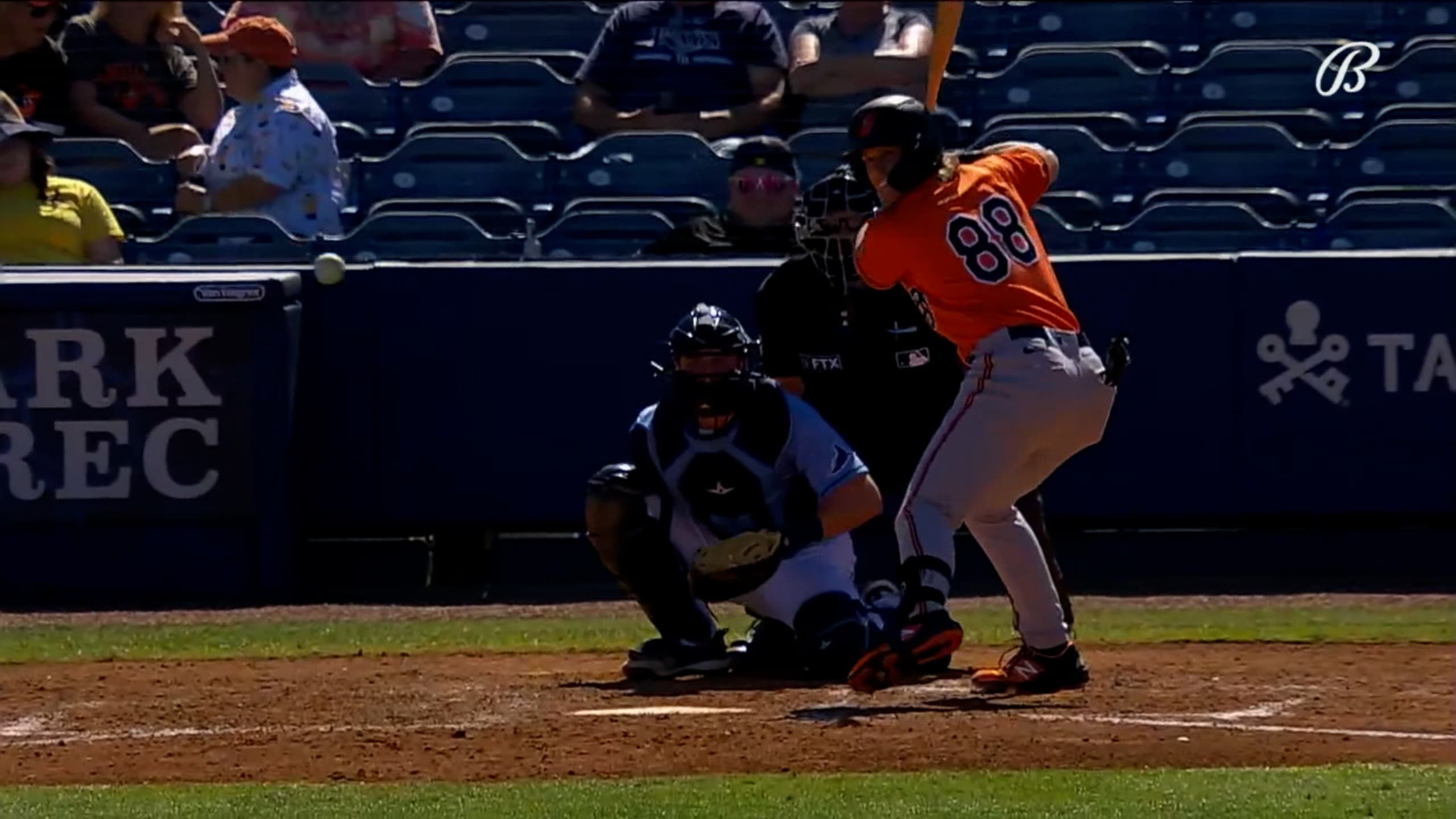 John Rhodes' solo homer