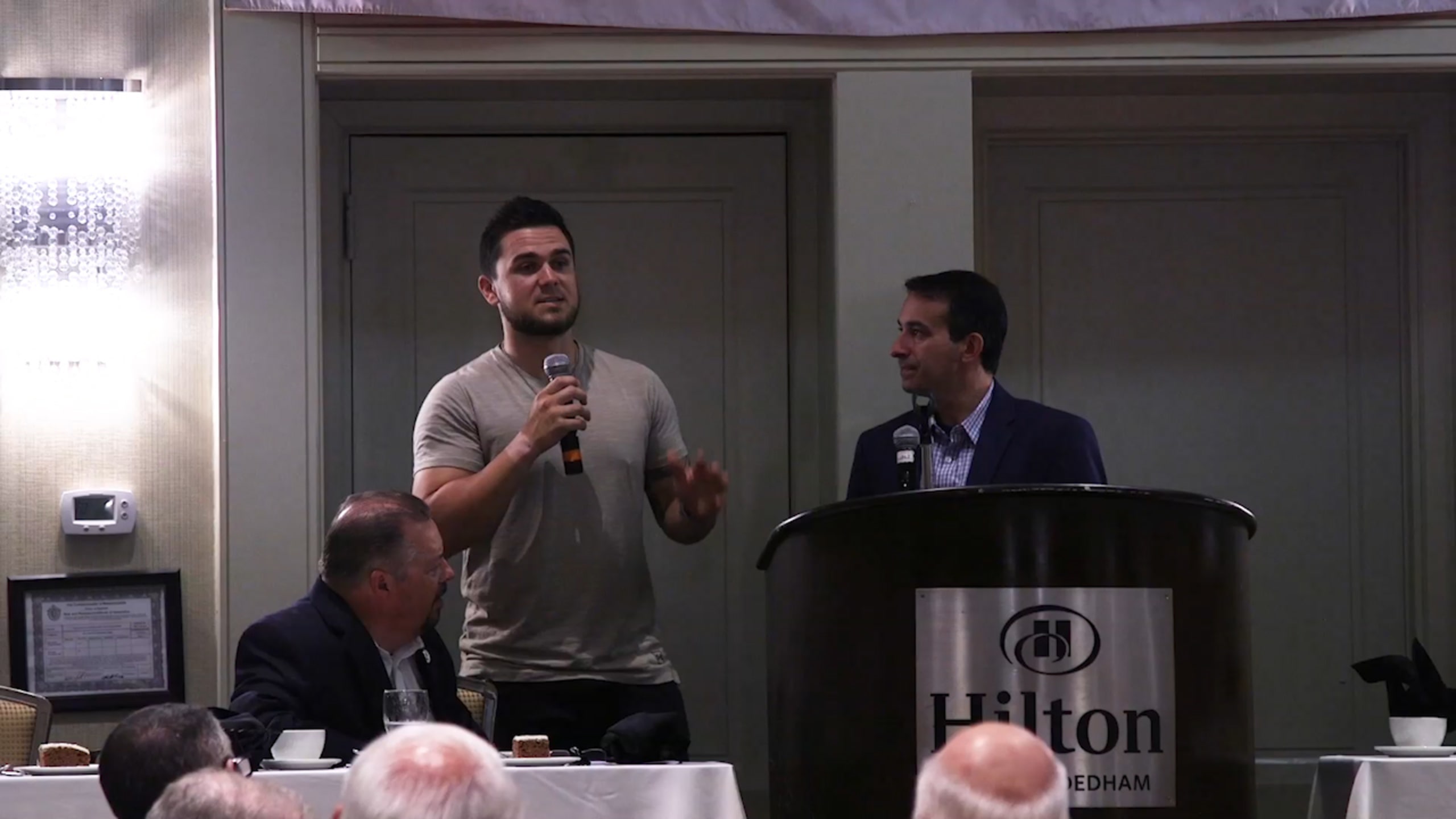 BoSox luncheon with Chavis