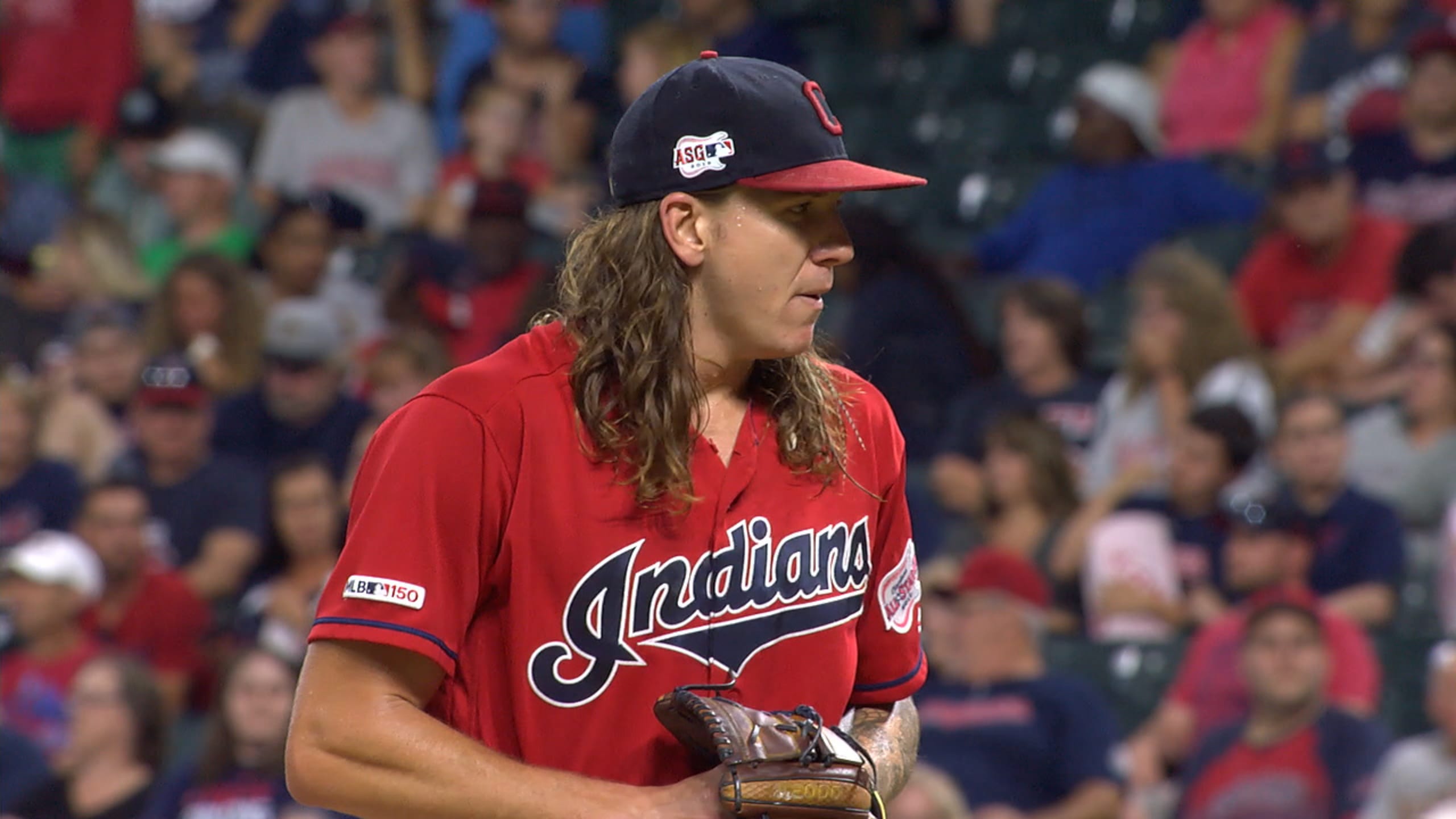 Clevinger K's 9 over 7 frames