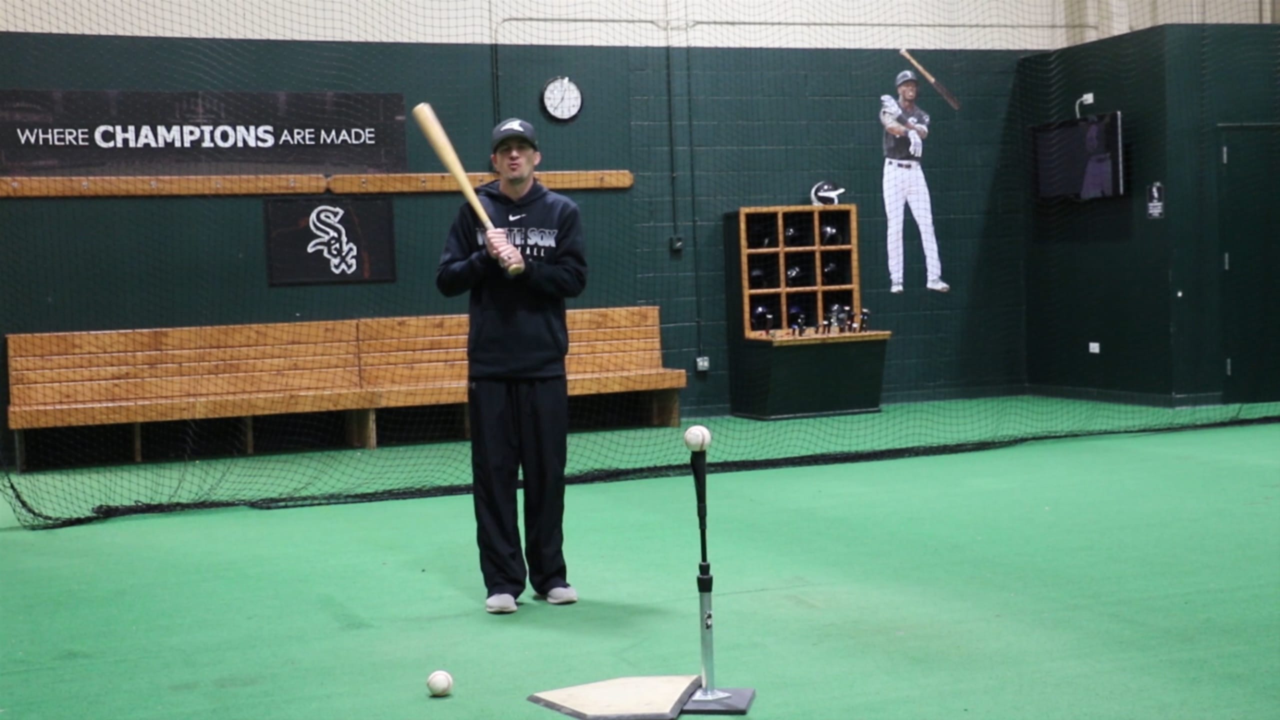 Pre At-Bat Routine Drill