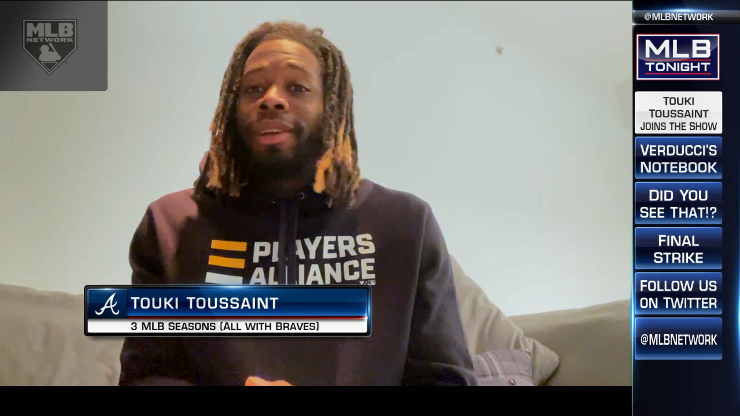 Touki Toussaint joins MLB Tonight
