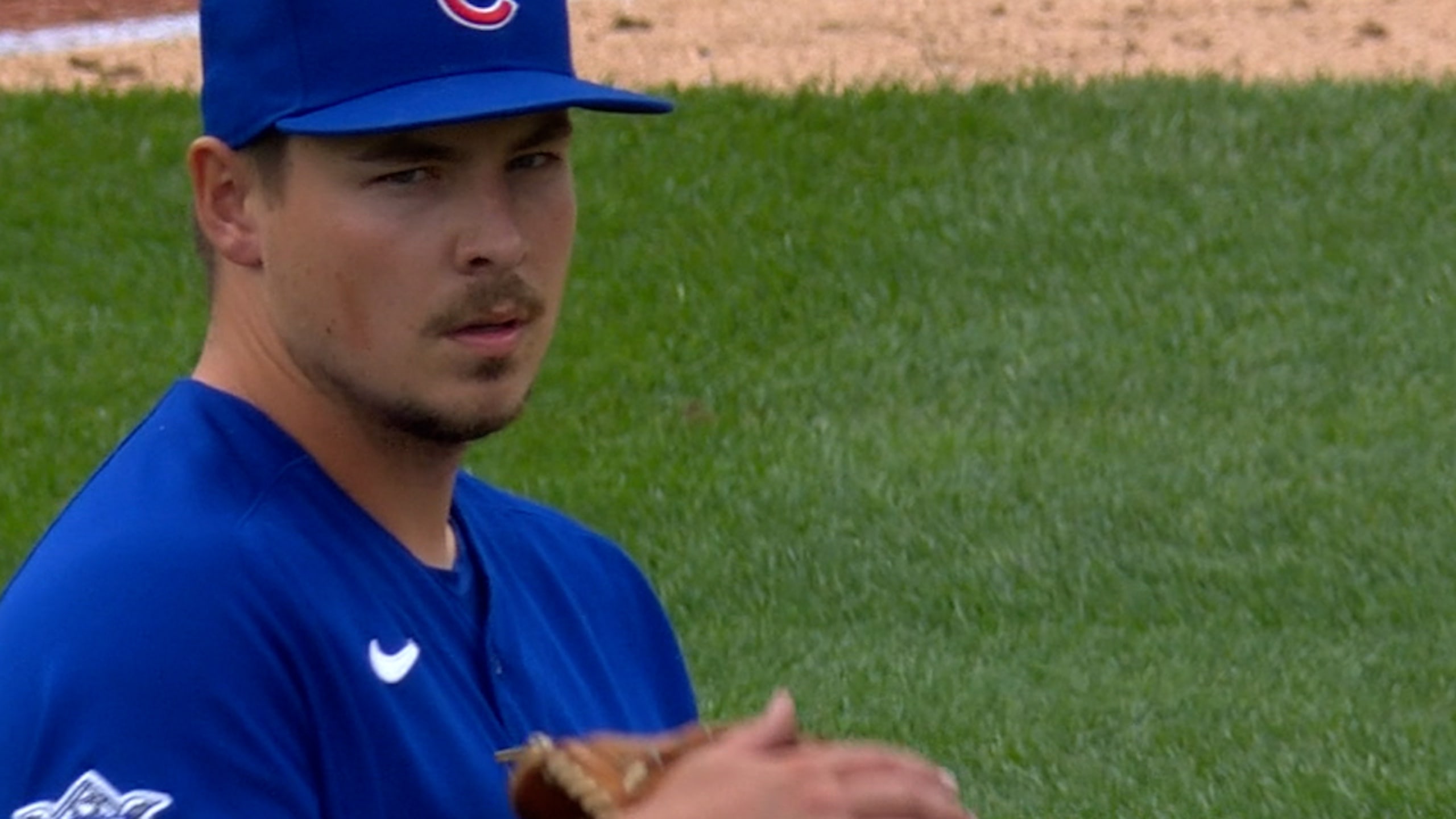 Michael Rucker fans two batters