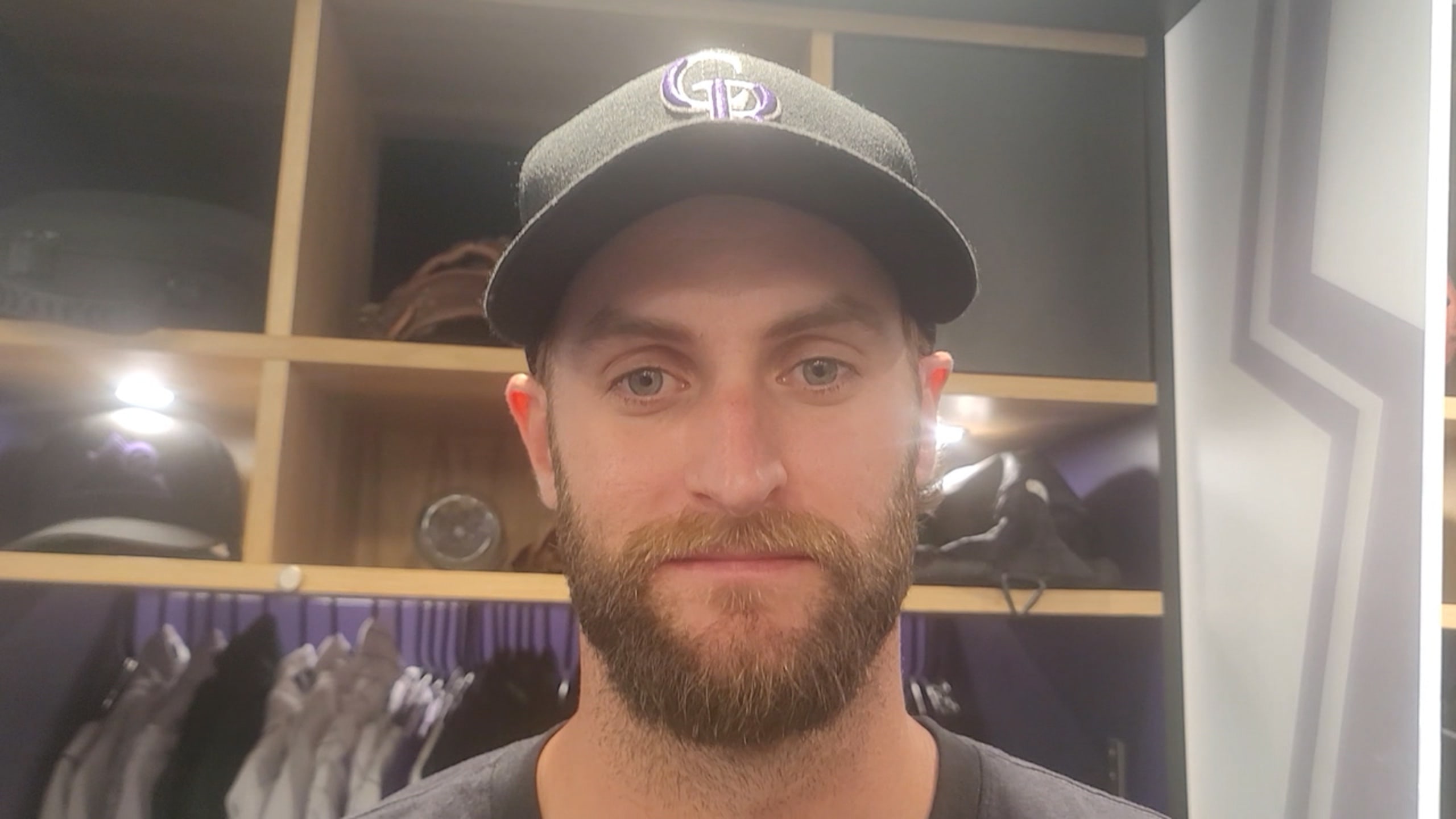 Jake Bird on his MLB debut