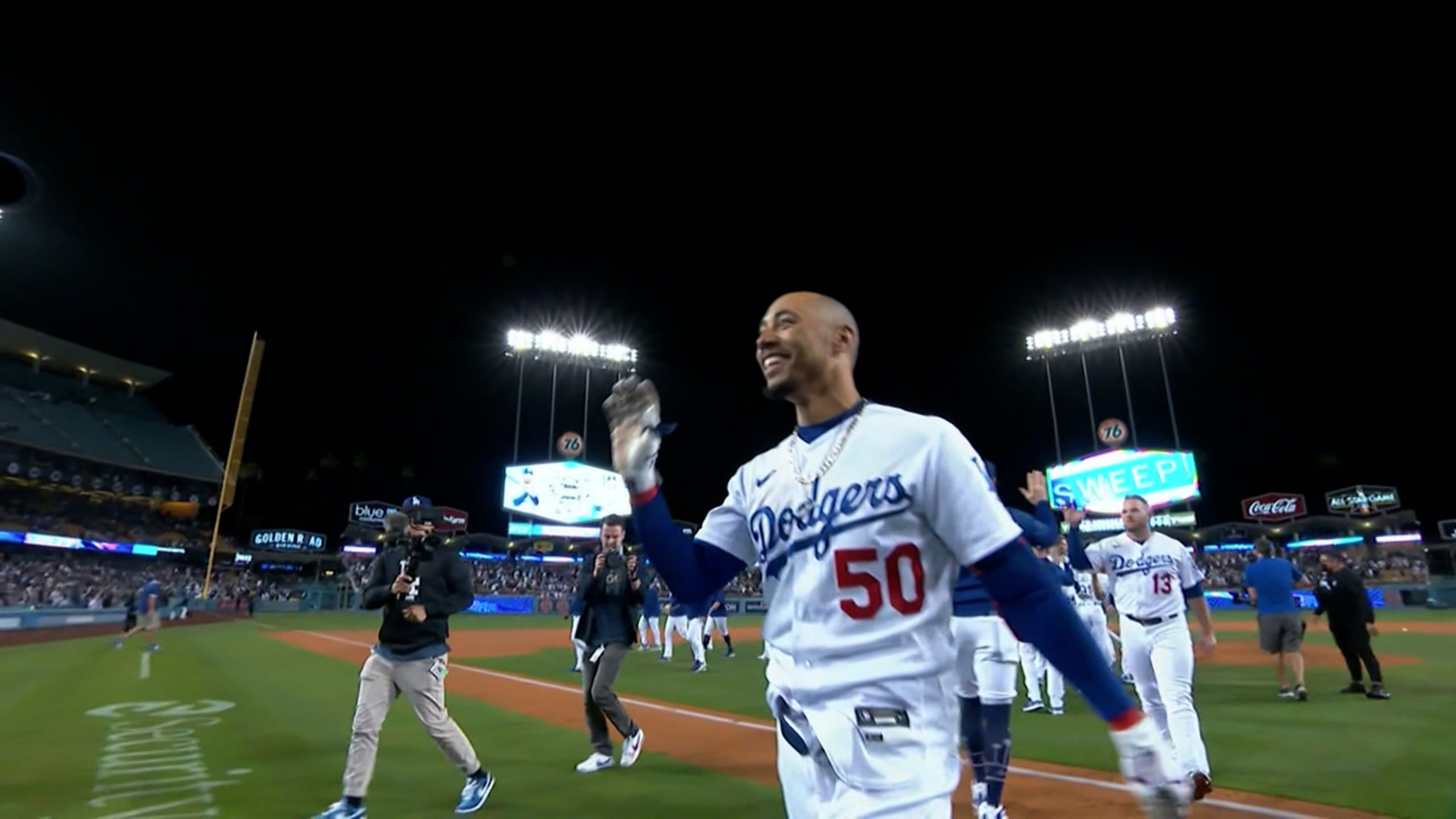 Mookie Betts' walk-off single