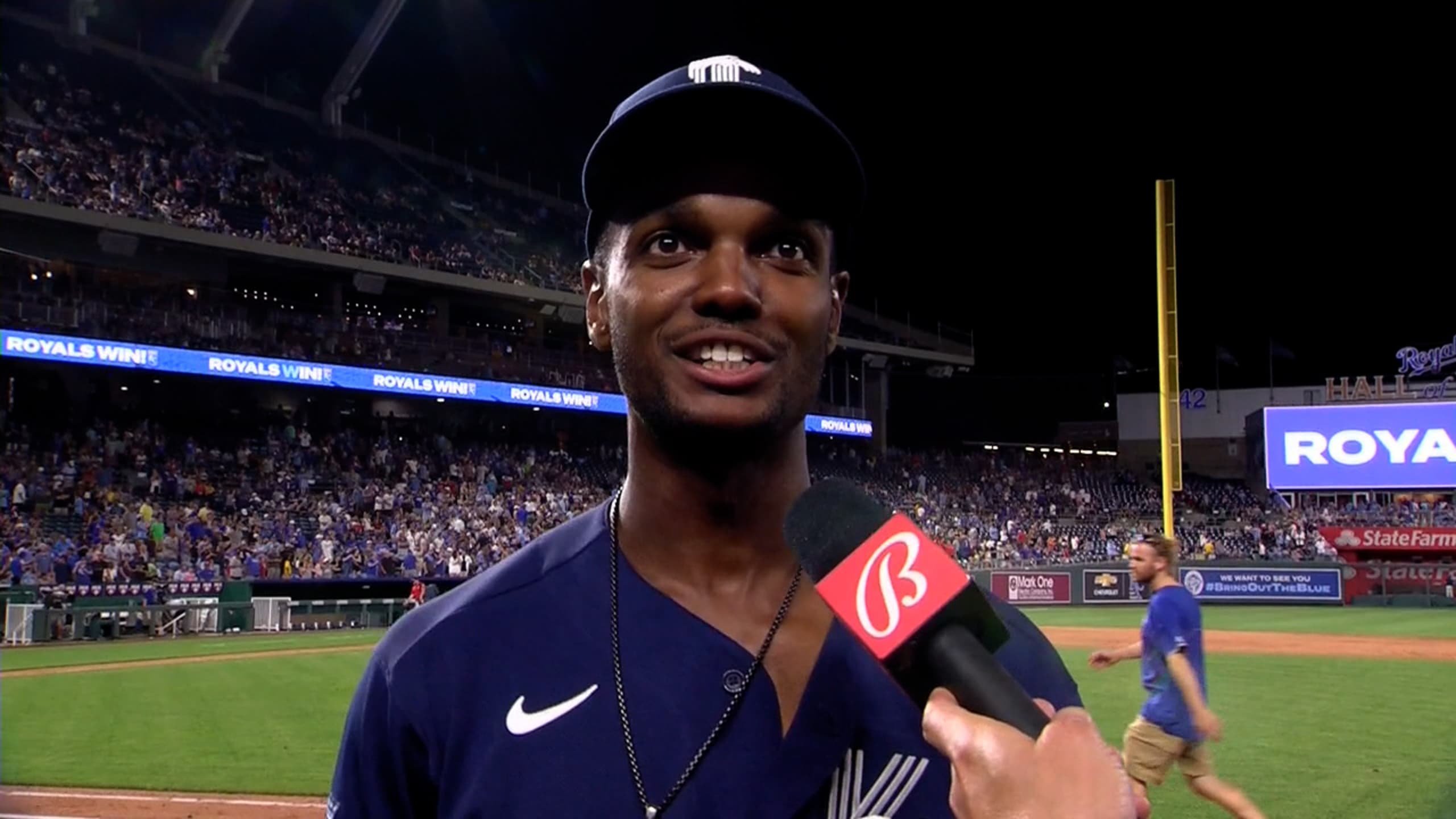 Michael A. Taylor on walk-off hit