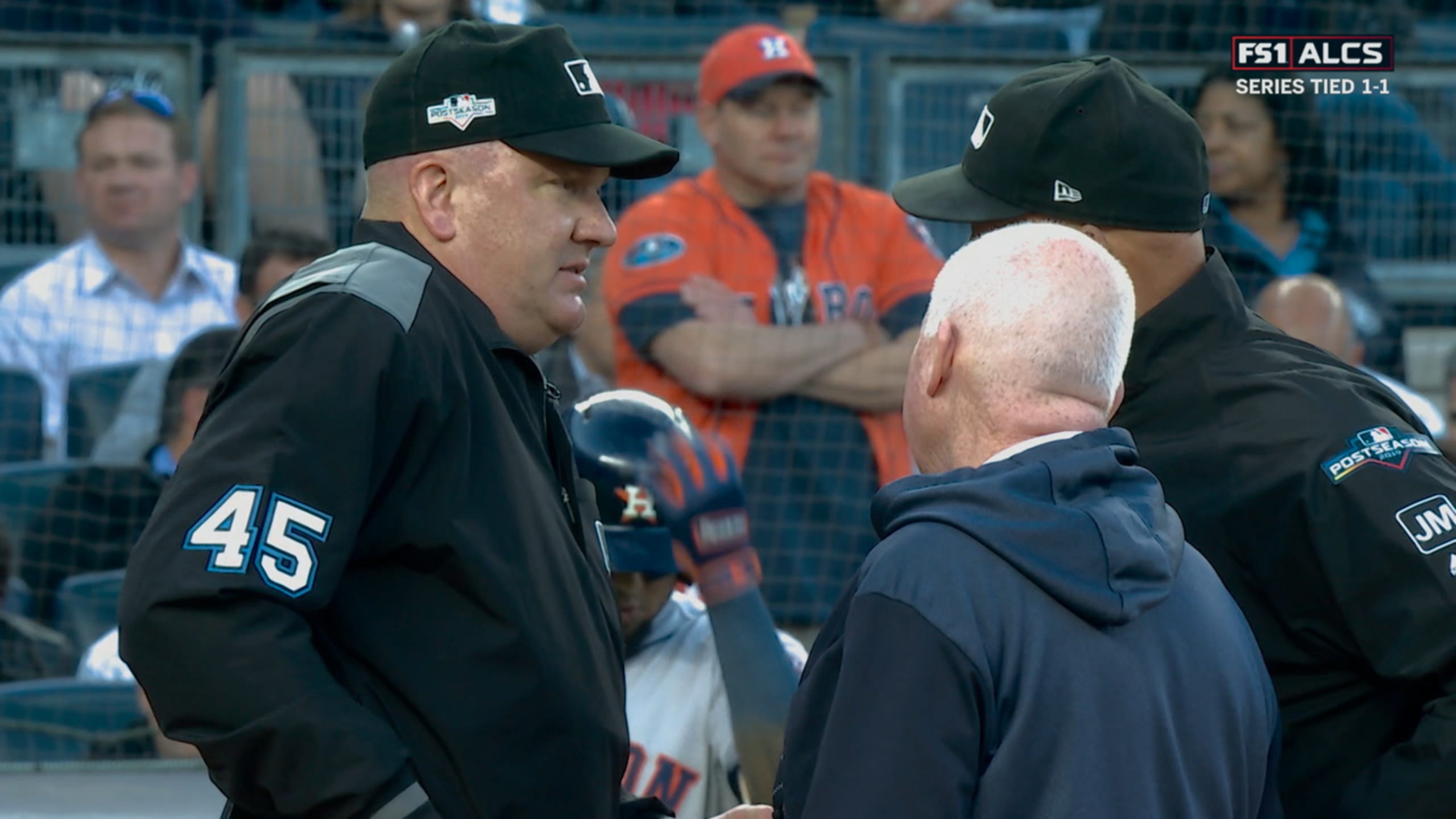 HP umpire leaves game in 5th