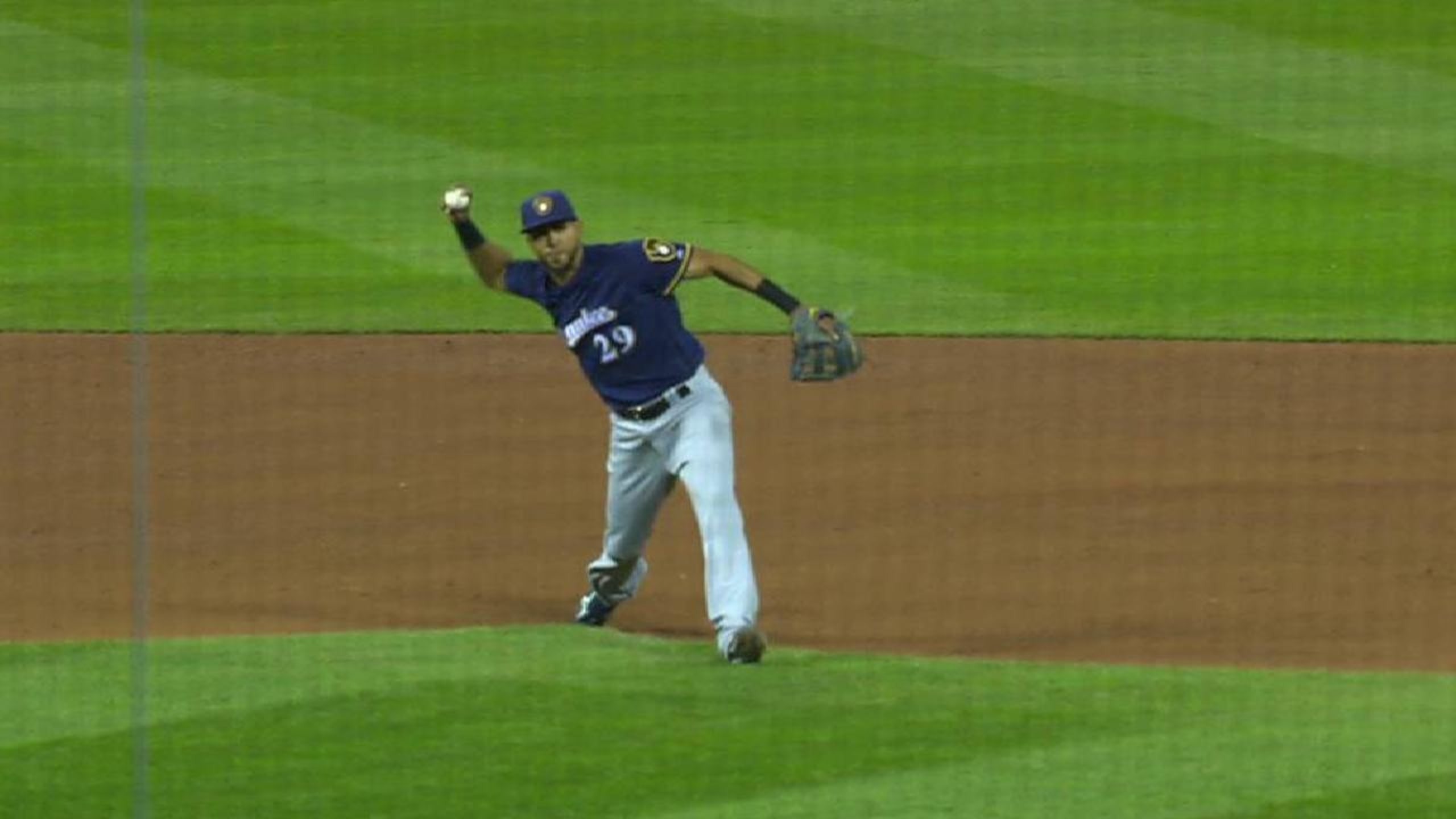 Pitching Change: Jeremy Jeffress replaces Michael Blazek, batting 9th ...