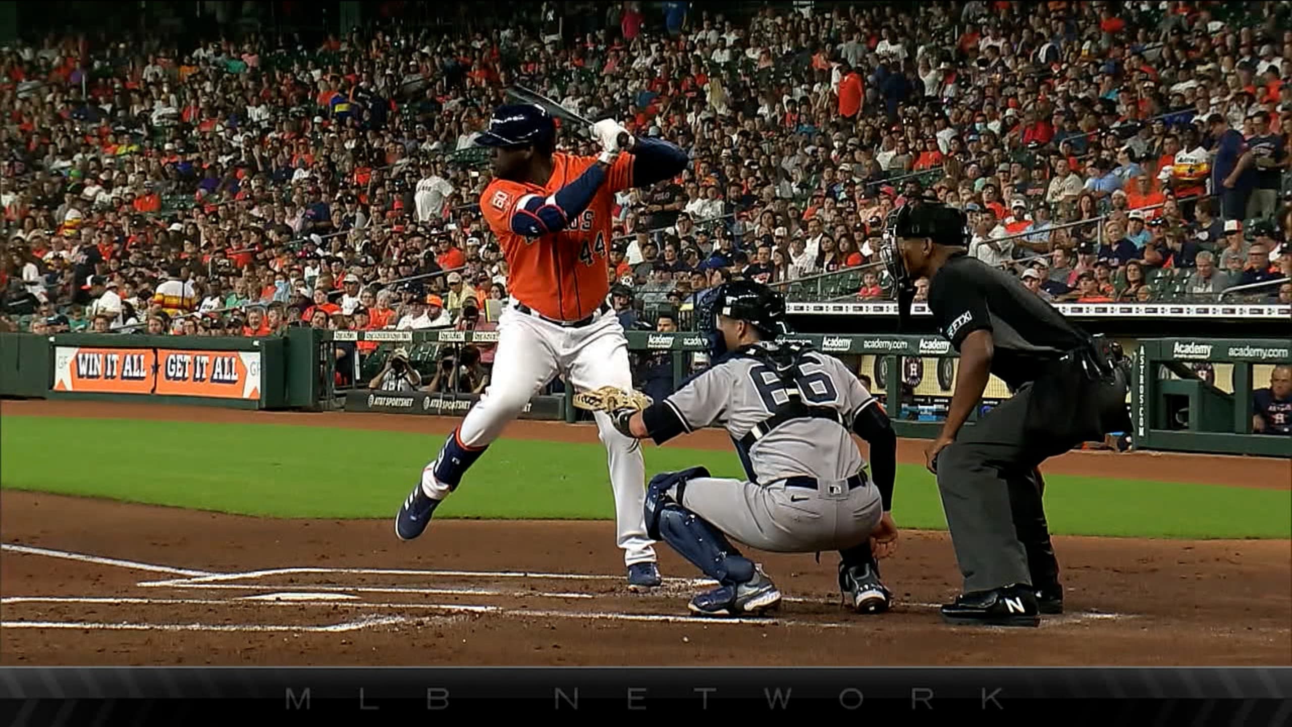 Yordan Alvarez's hitting impact