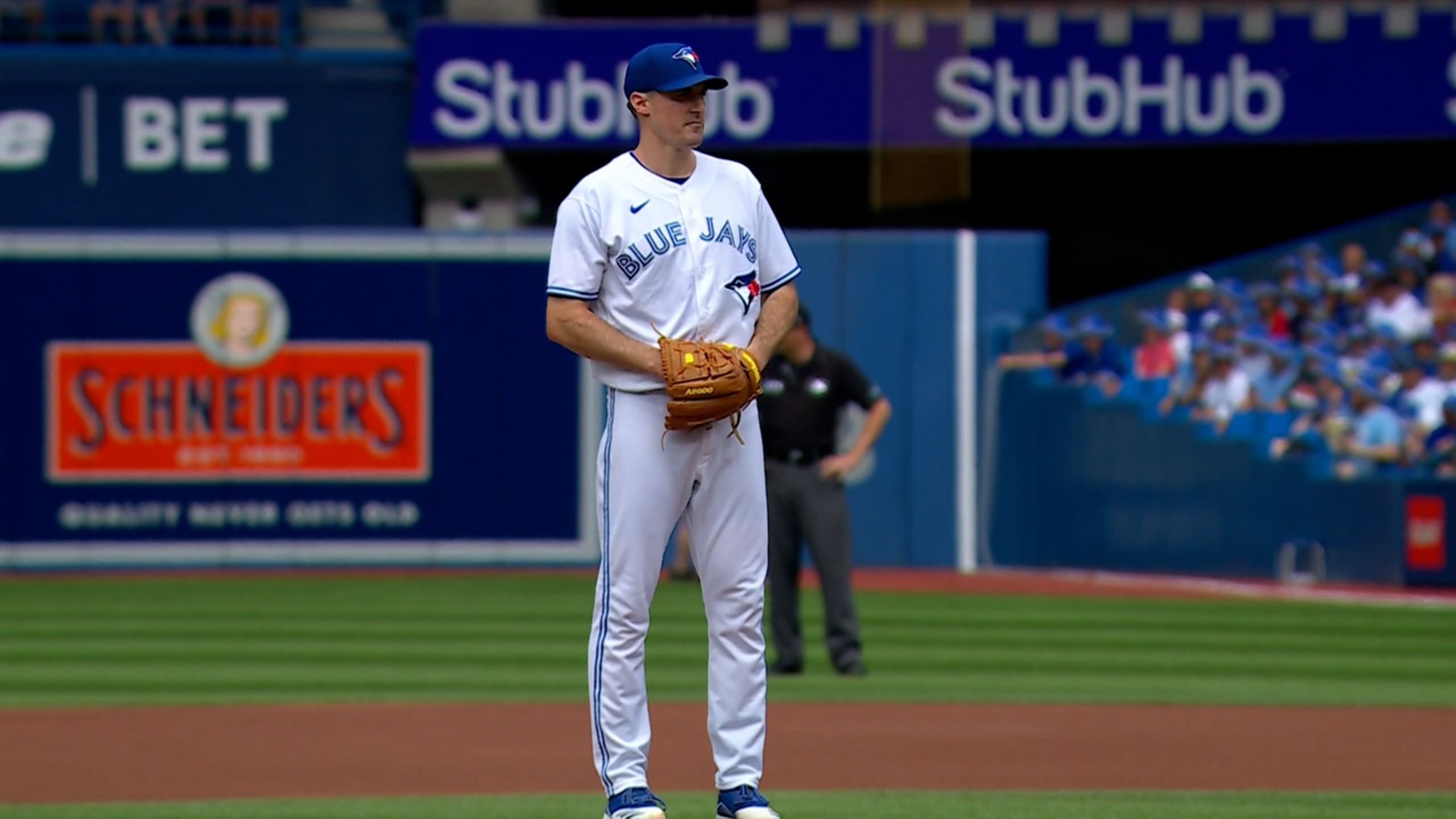 Ross Stripling fans five