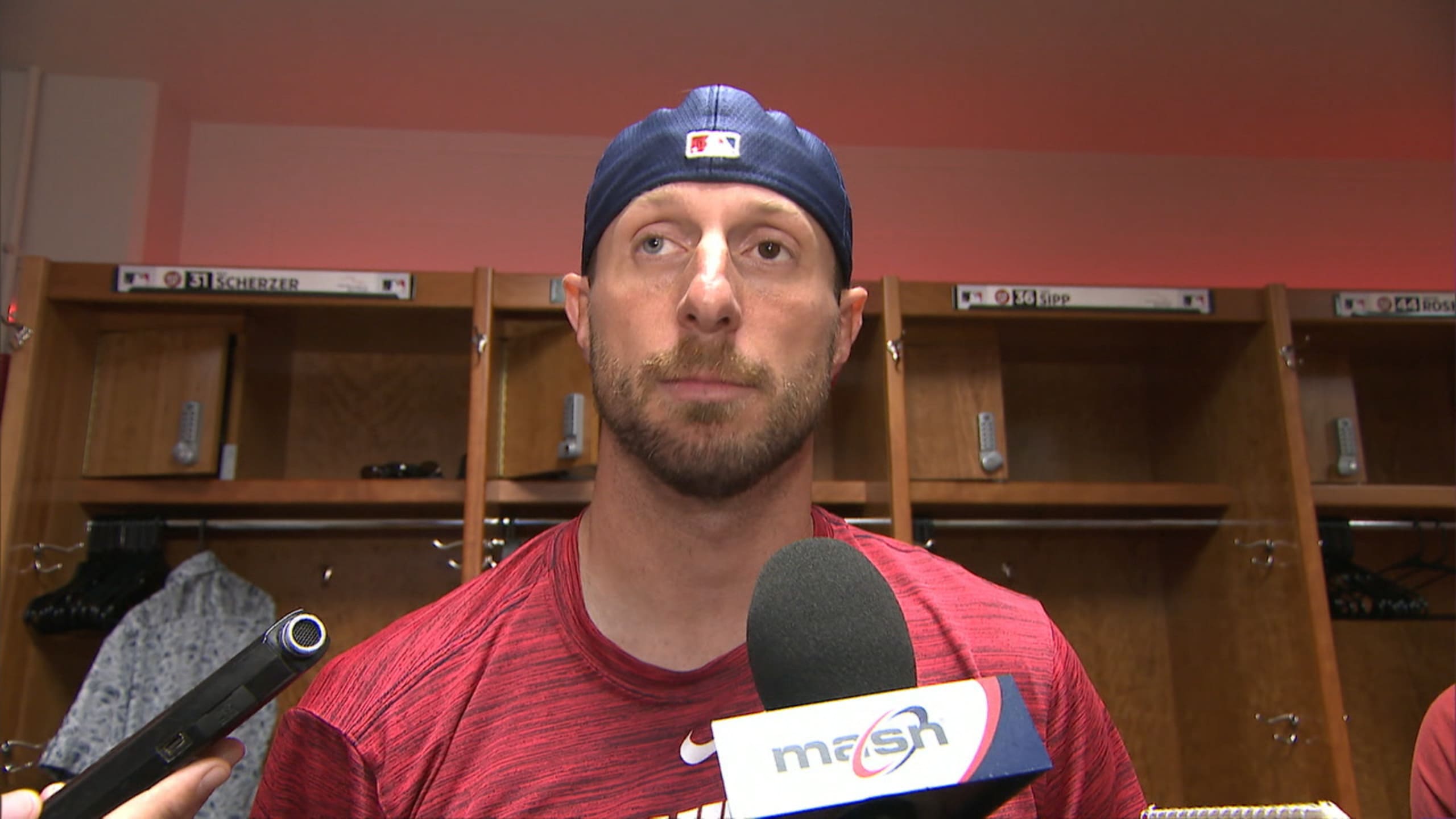 Scherzer talks his 15 strikeouts