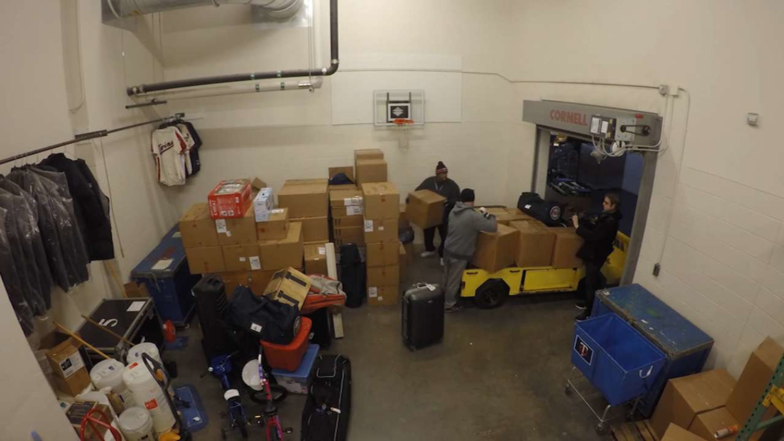 Twins Truck Loading Day