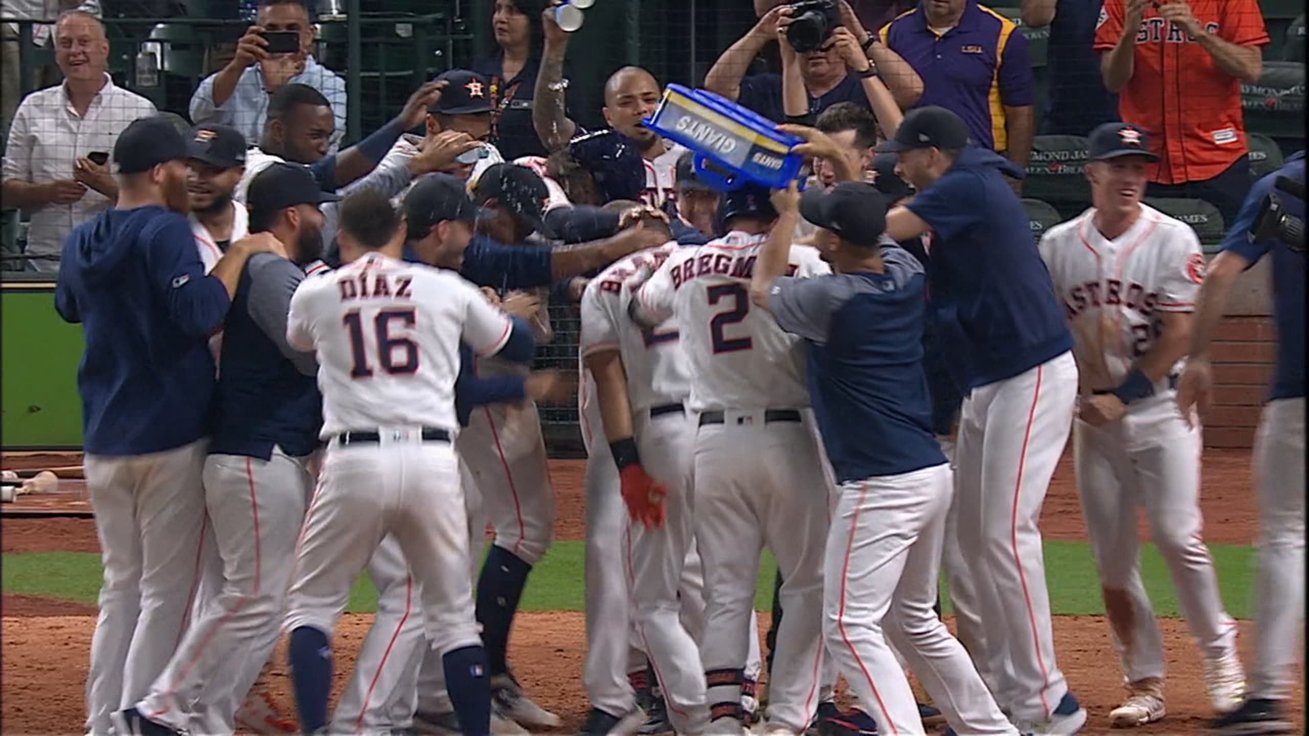Astros complete comeback in 13th