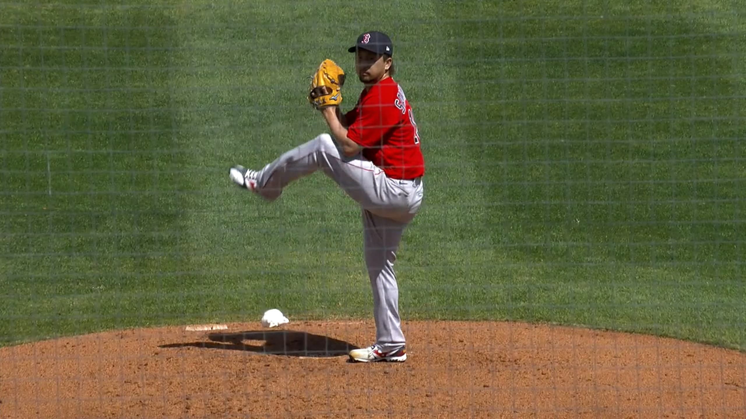 Hirokazu Sawamura strikes out two Hirokazu Sawamura strikes out two