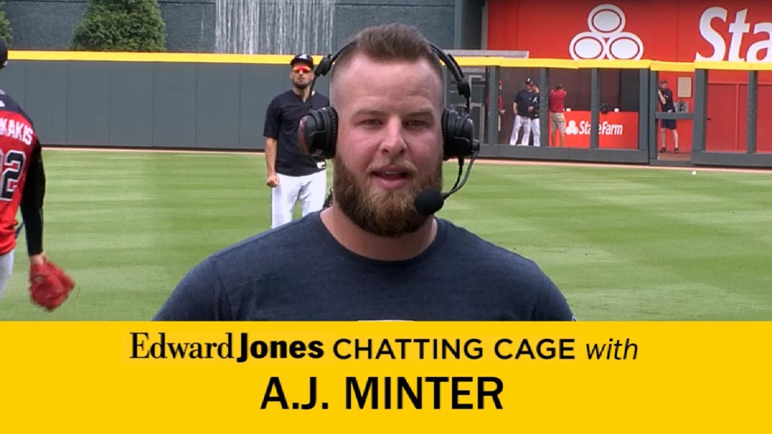 Minter on his MLB debut