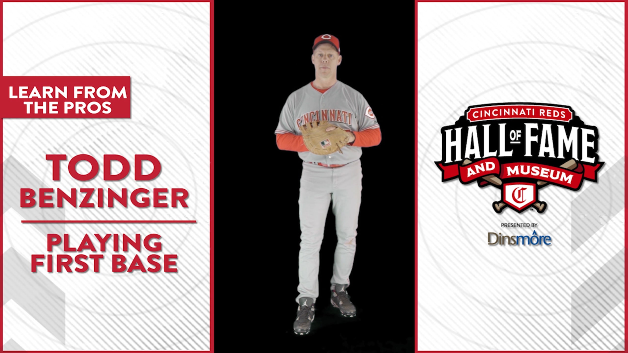 Todd Benzinger - First Base Play