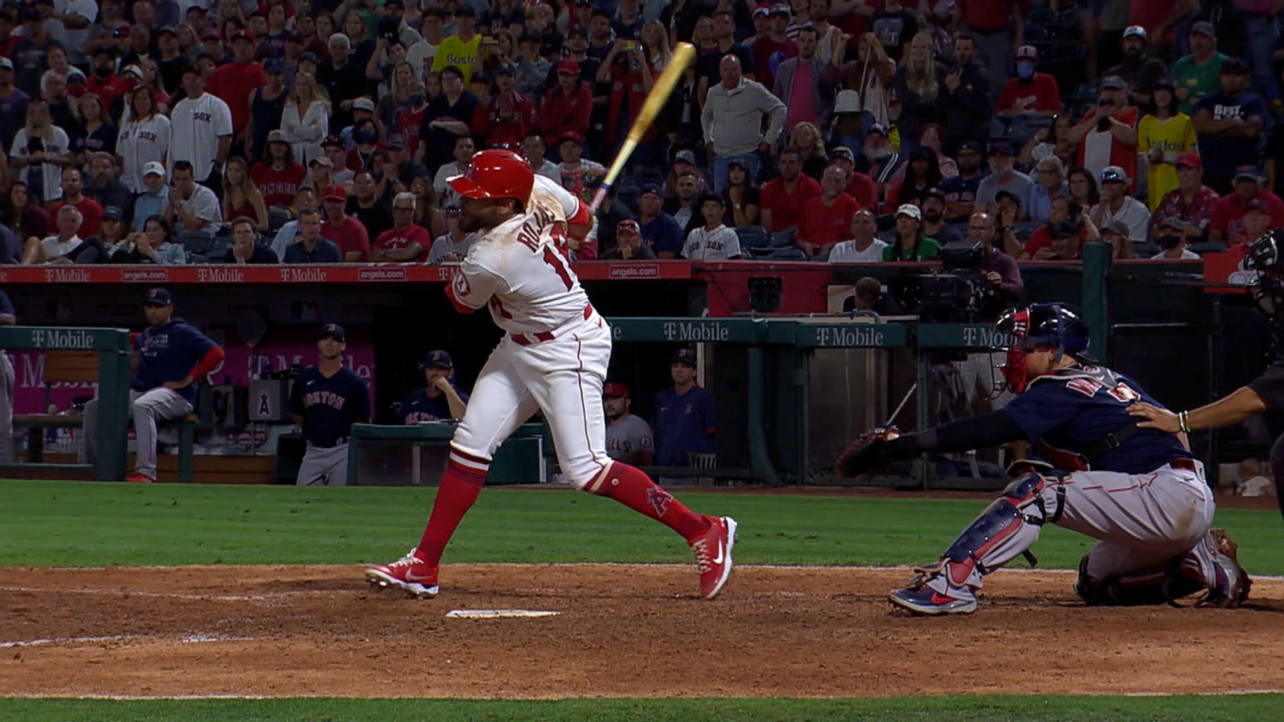 Jose Rojas' RBI single