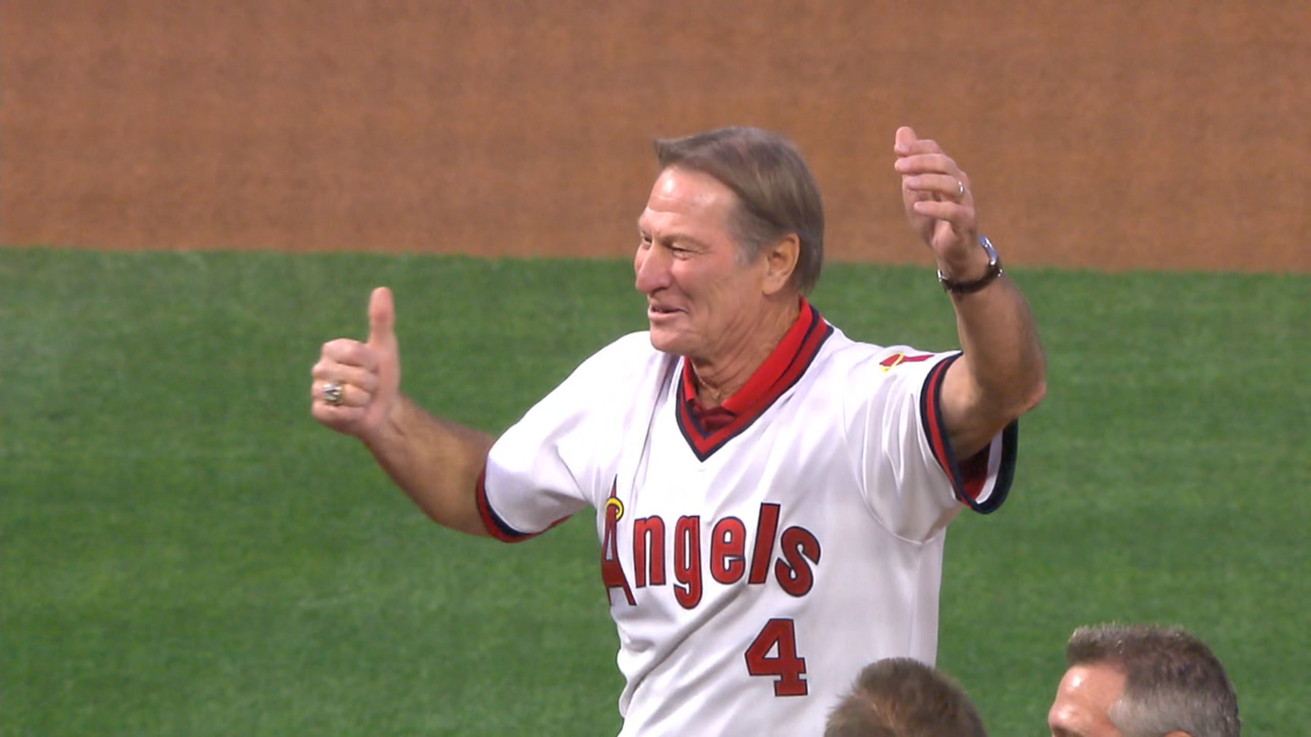 Angels' home opener first pitch