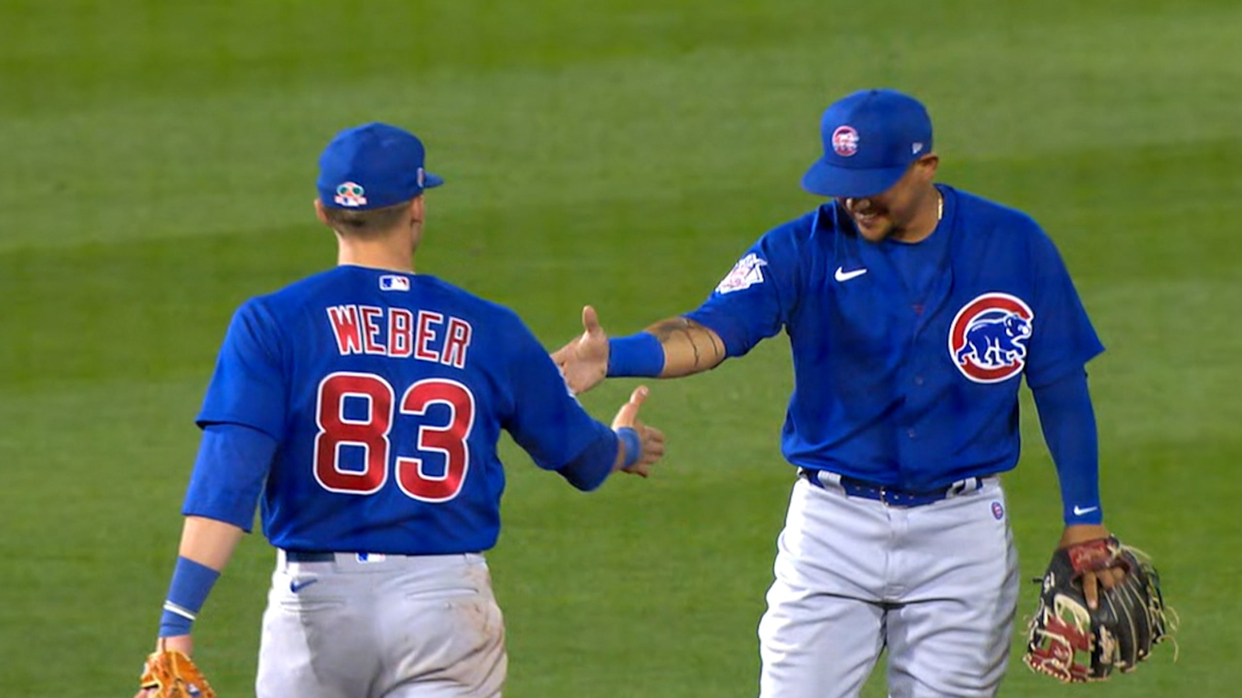 Andy Weber starts double play