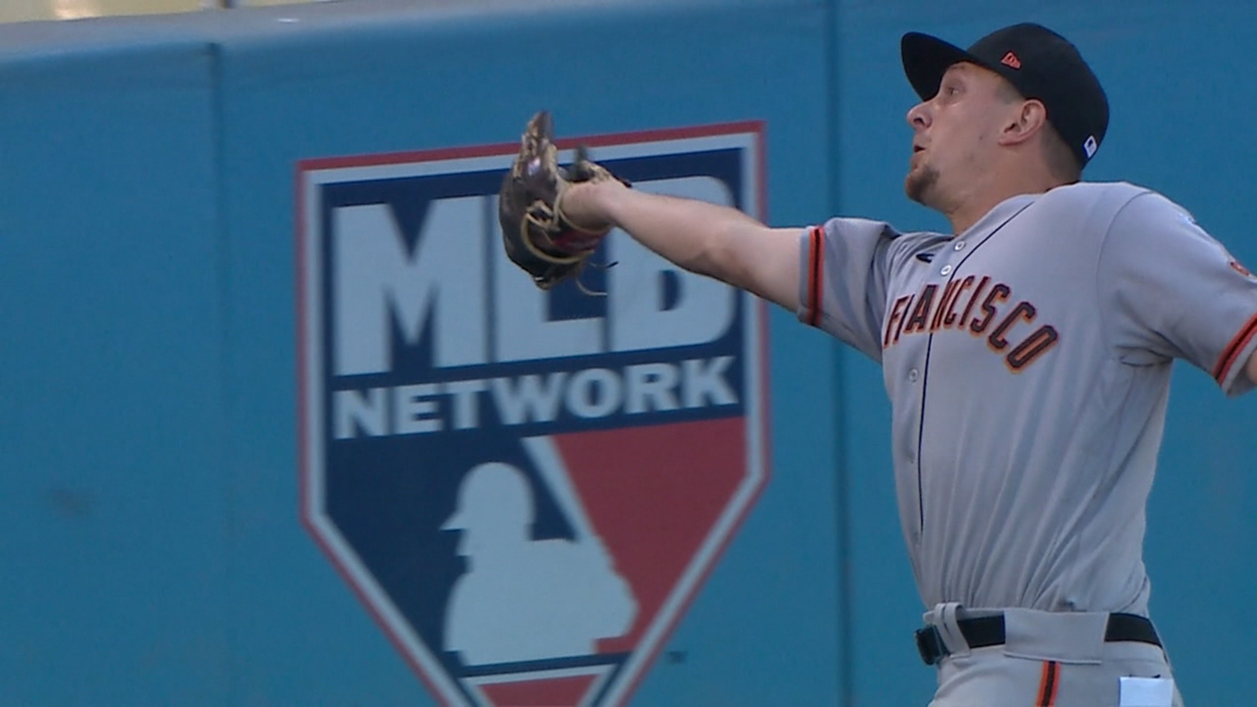 Alex Dickerson's impressive catch