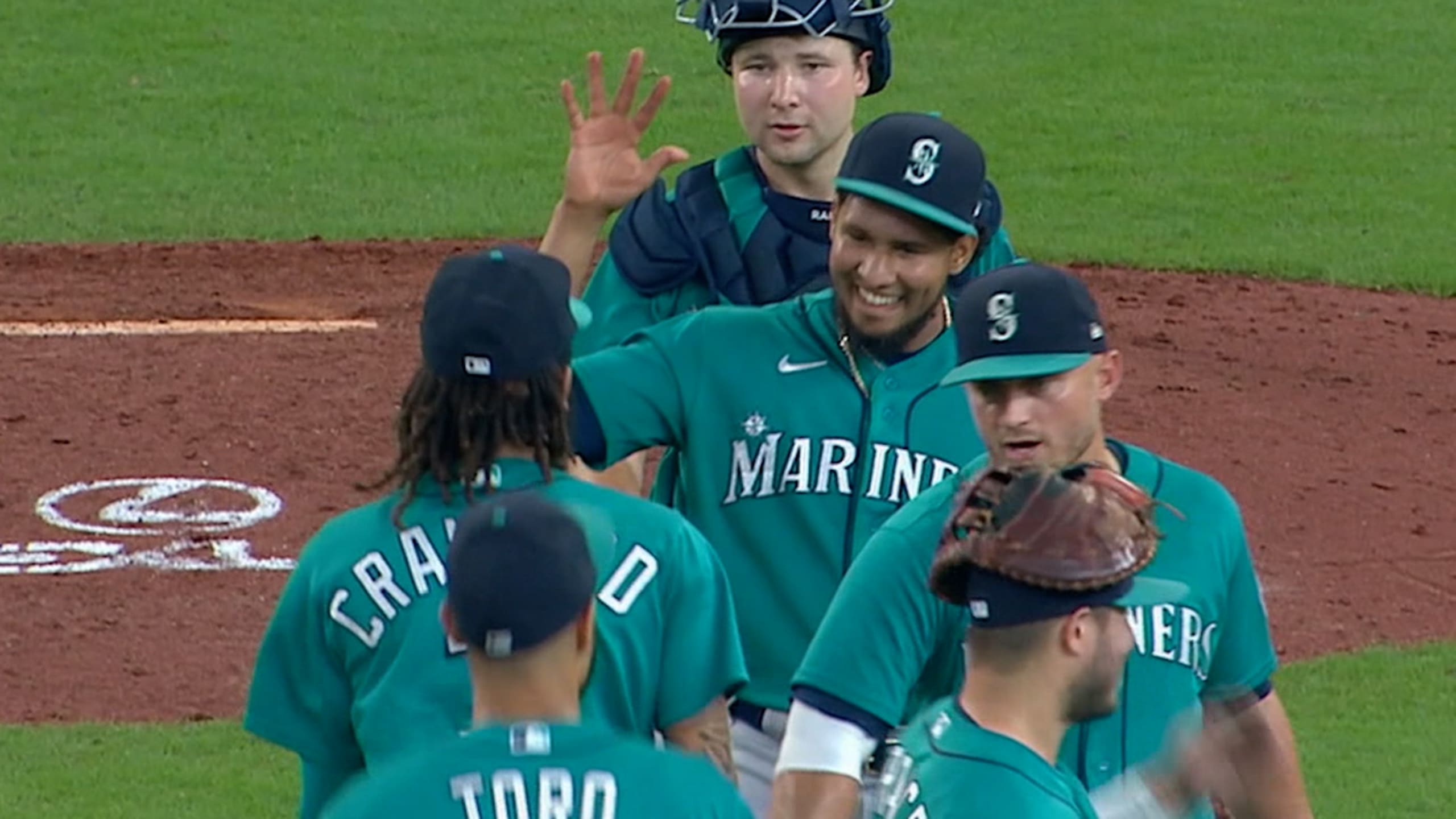 Yohan Ramirez logs his first save