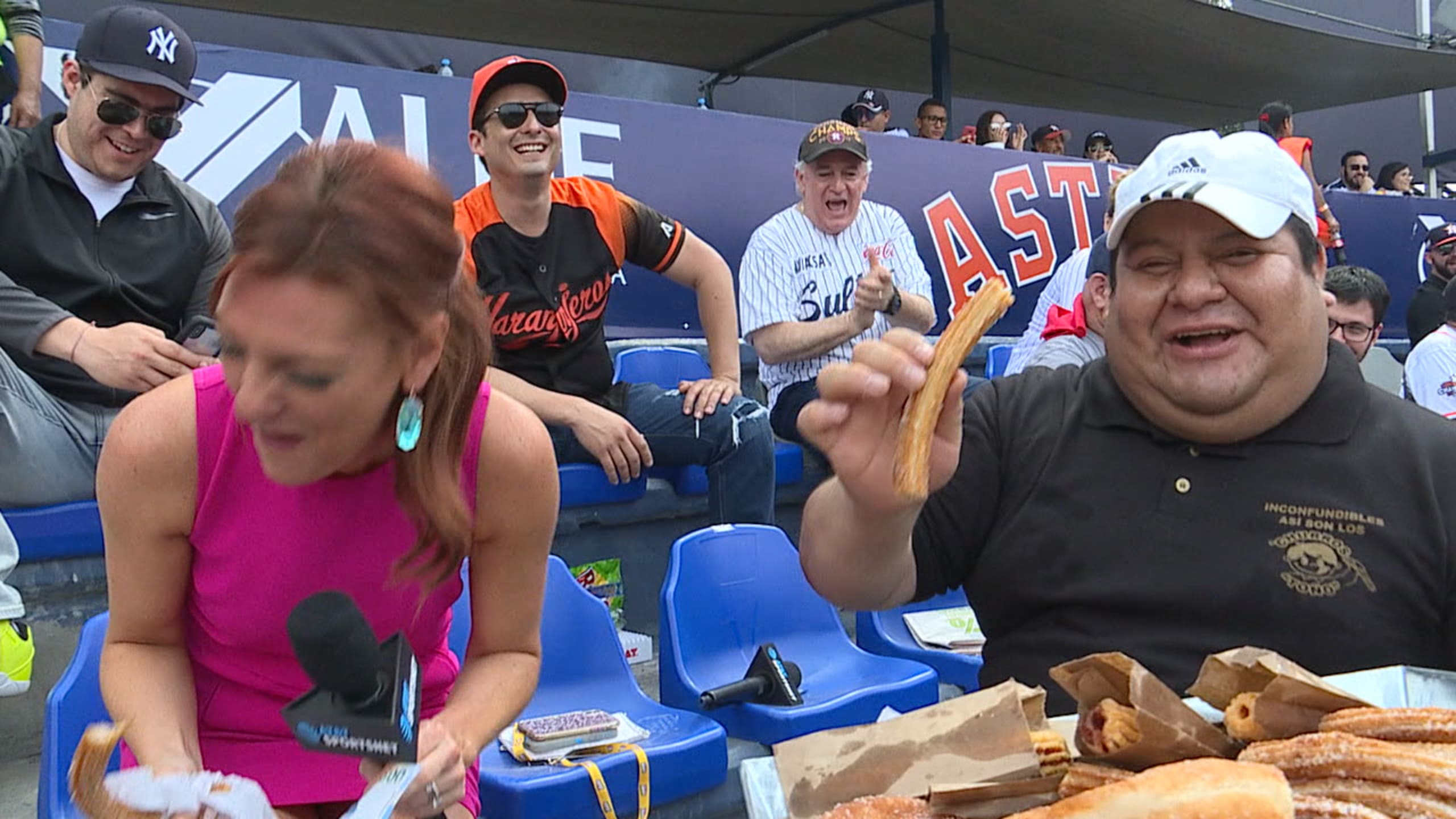 Churros cause celebratory dancing