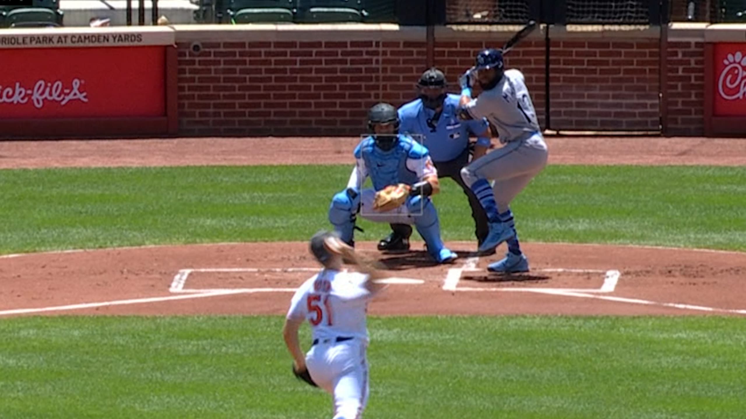 Austin Voth fans four