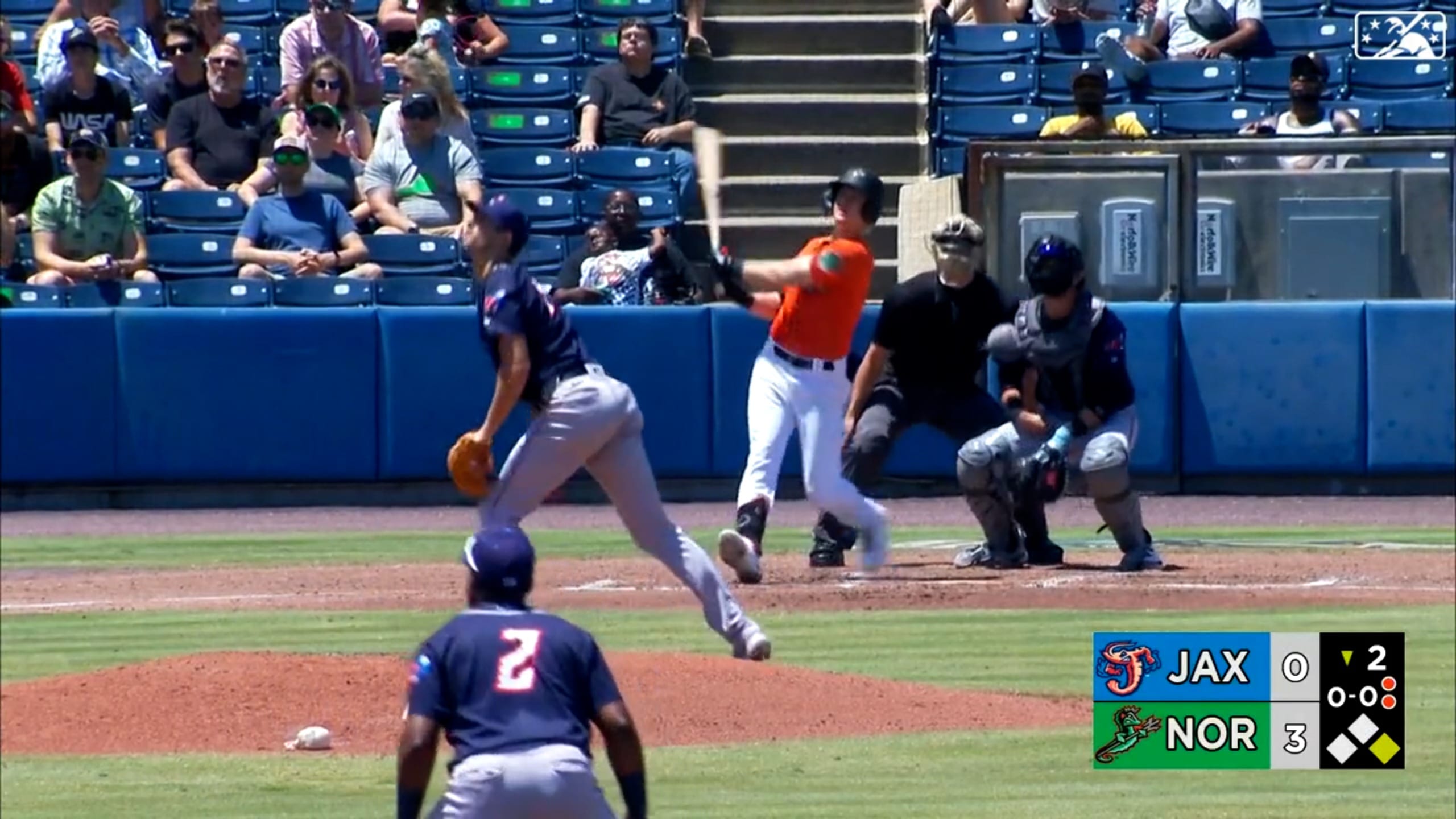 Tides' Stowers swats two jacks