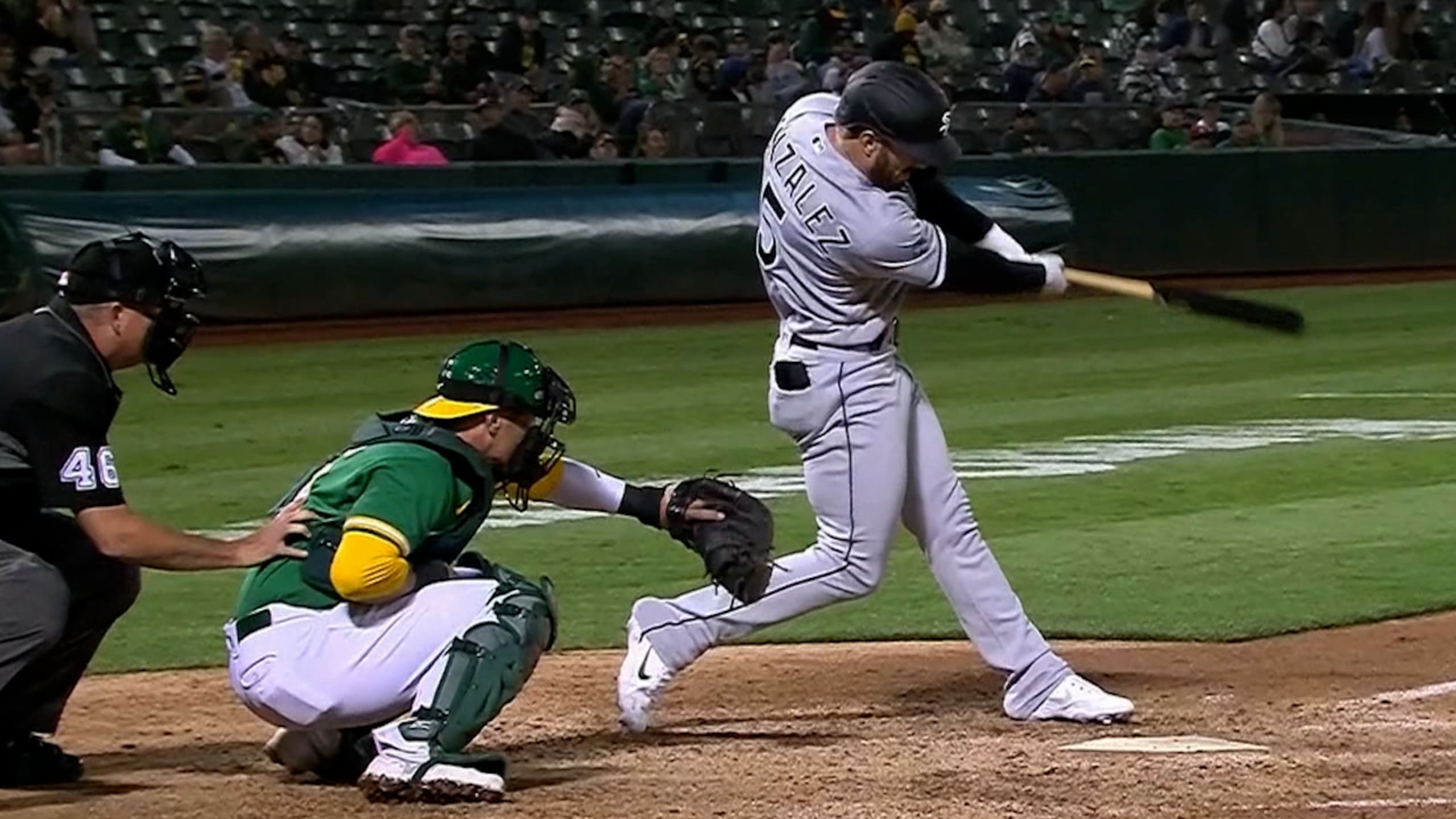 Romy Gonzalez's first career hit