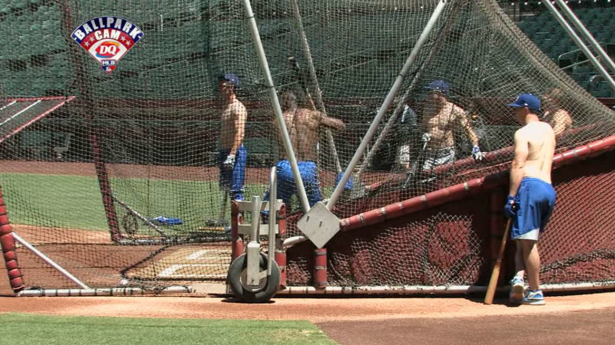 IT: Dodgers shirtless BP IT: Dodgers shirtless BP
