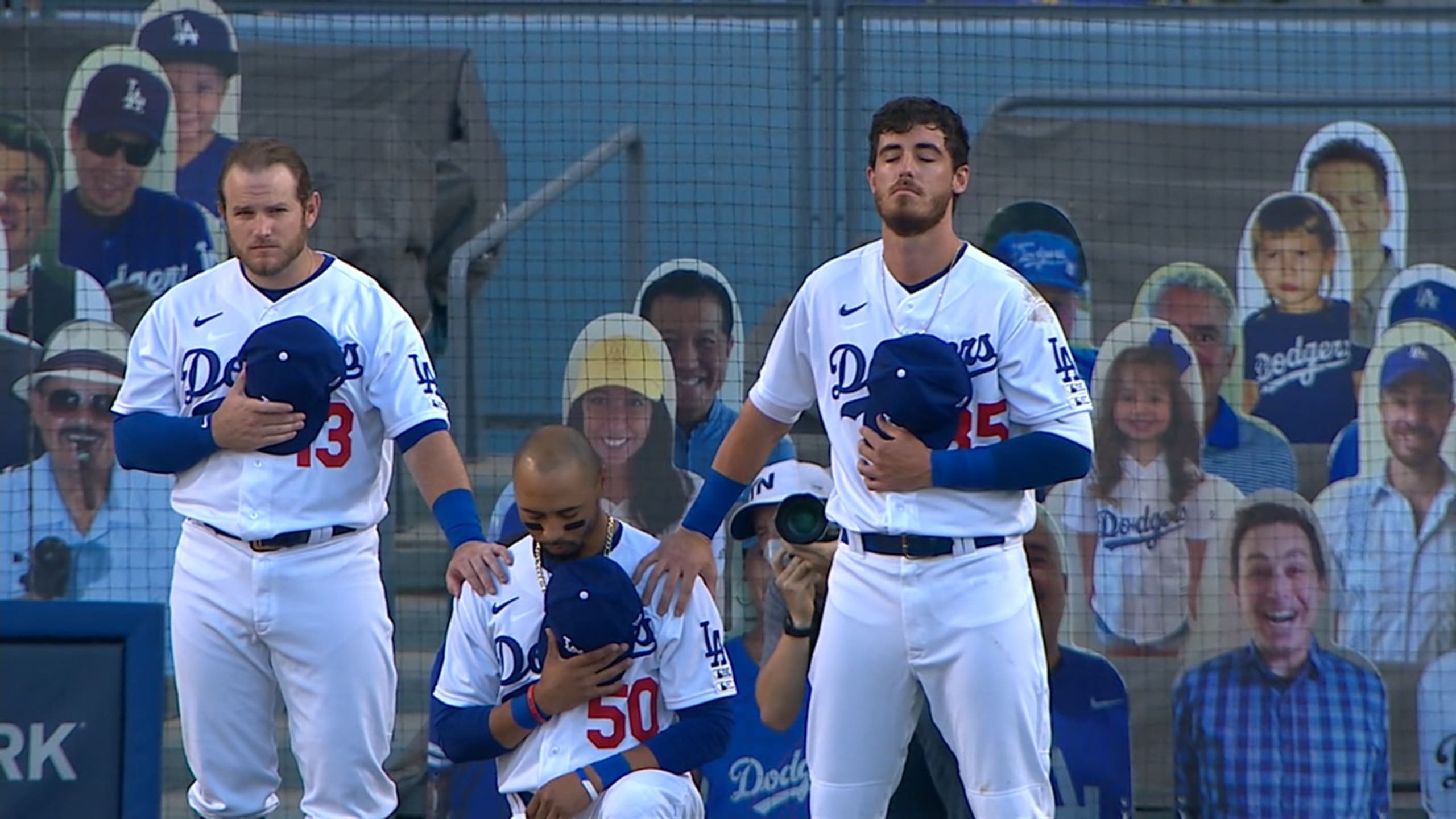 Keith Williams Jr. sings anthem