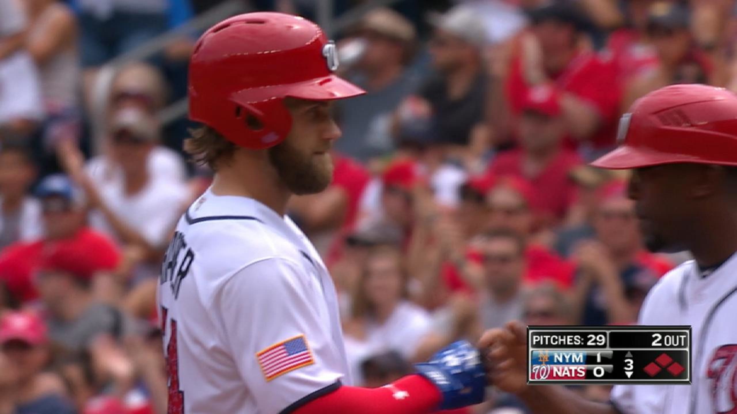 Harper, Murphy impulsan con hits durante el saludo