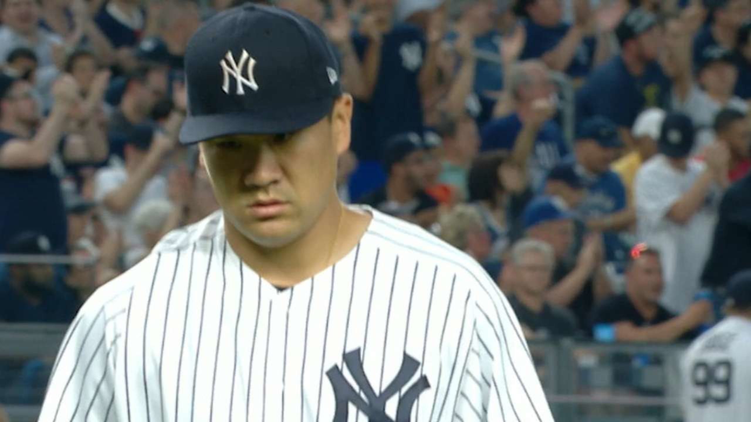 Tanaka fans 14 for career high