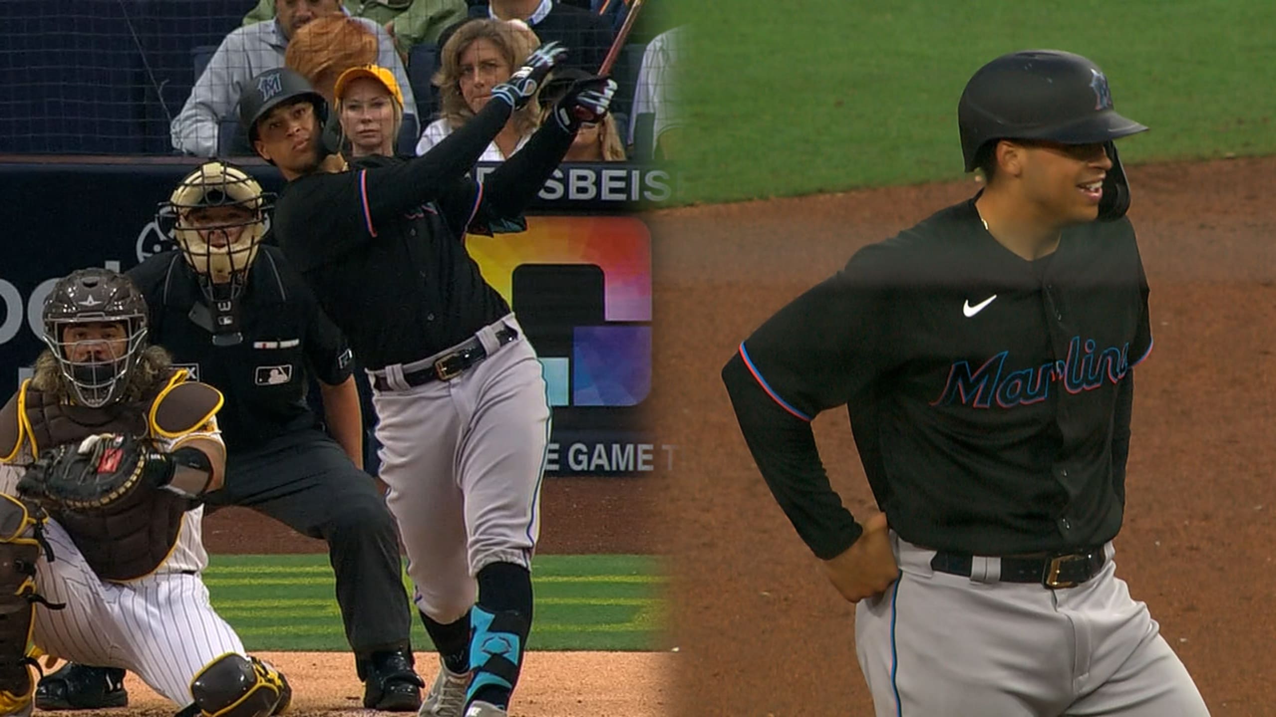 Joe Dunand's two-hit MLB debut