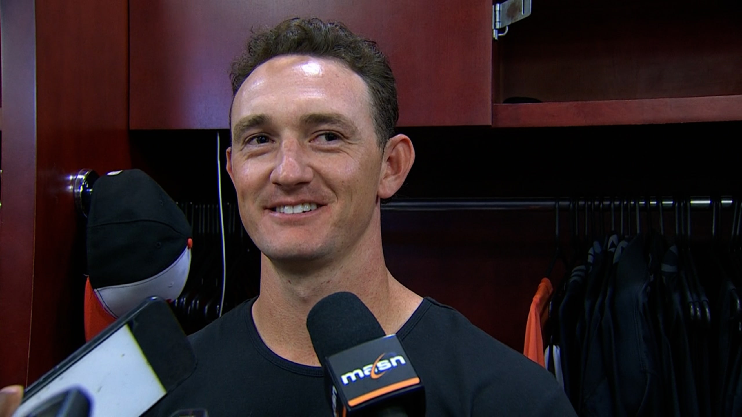 Austin Hays on hitting for cycle