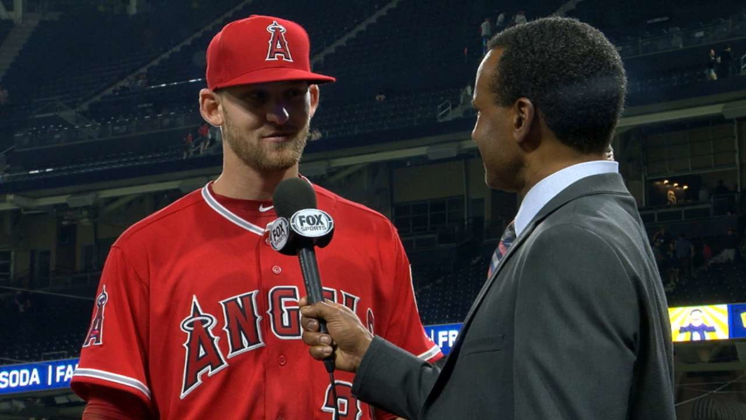 Ward on his MLB debut