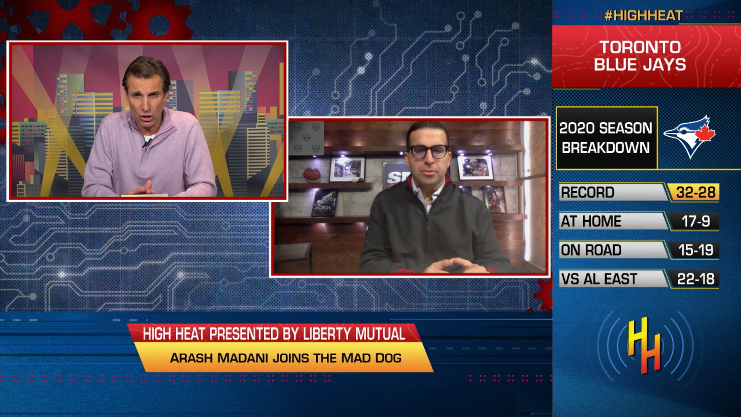 Arash Madani on Blue Jays in 2021