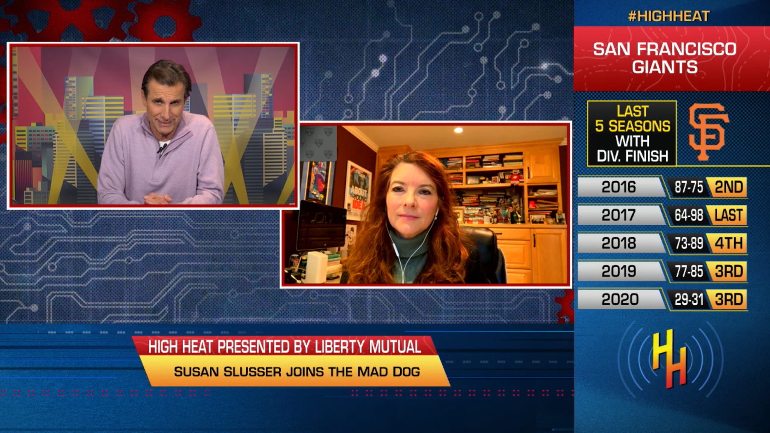 Susan Slusser on High Heat