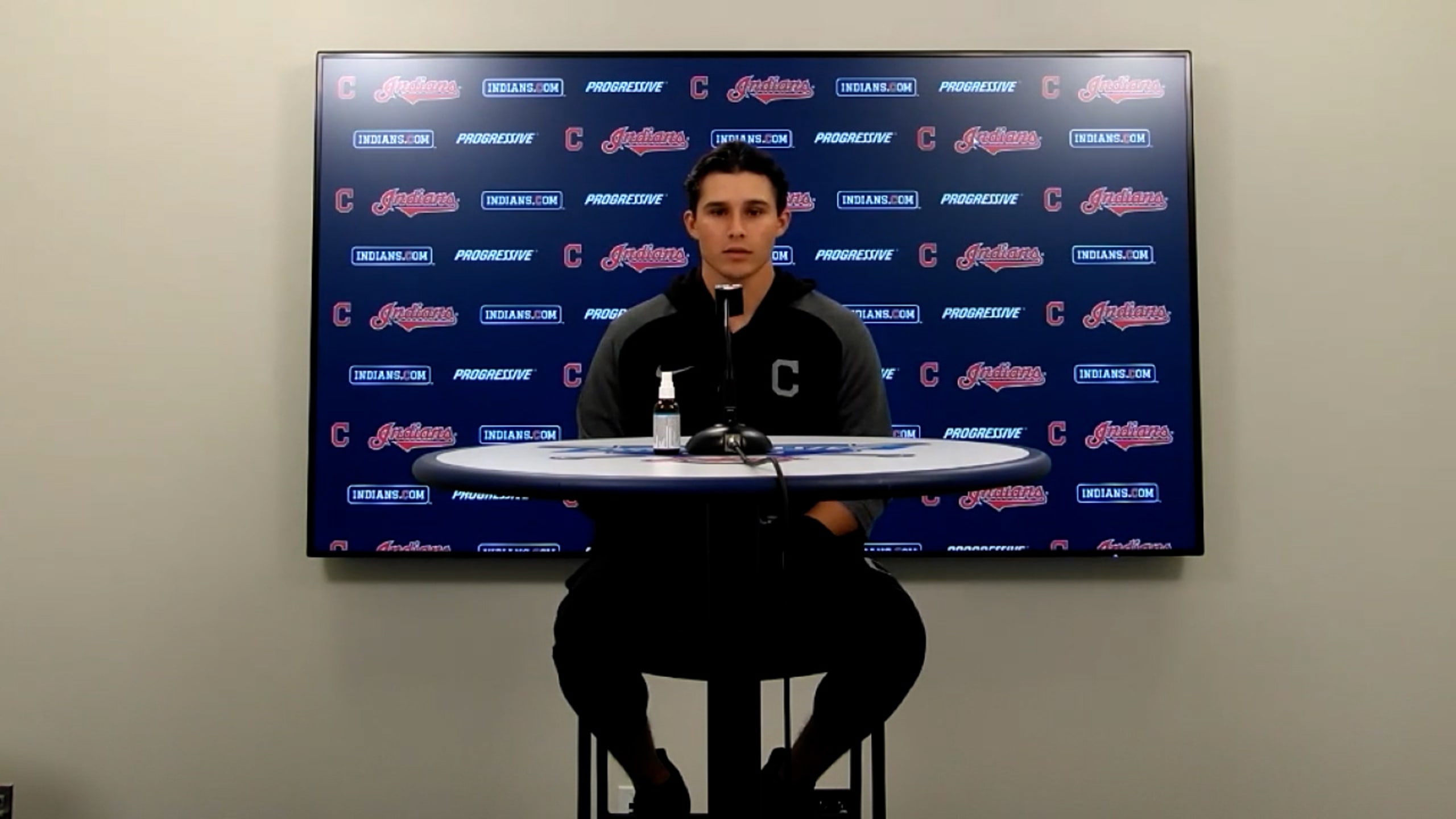 Eli Morgan on Major League debut