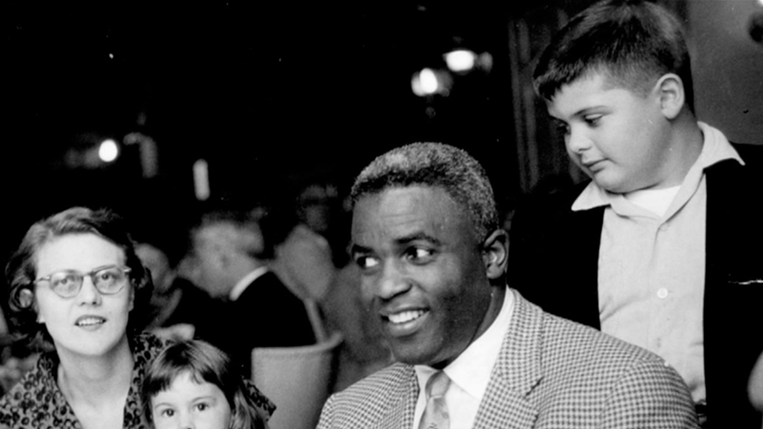 Robinson joins fan at birthday