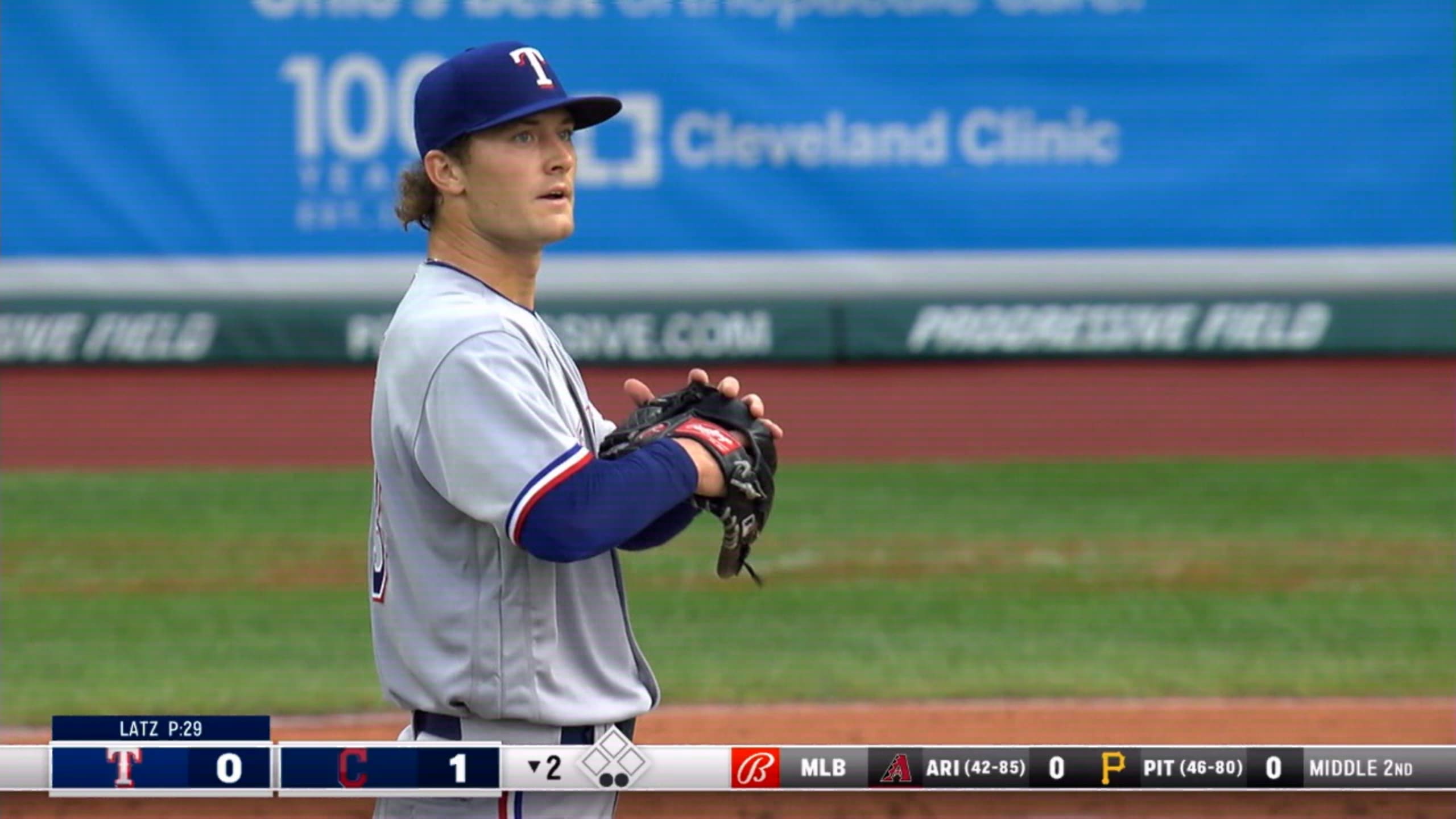Jake Latz's first MLB strikeout