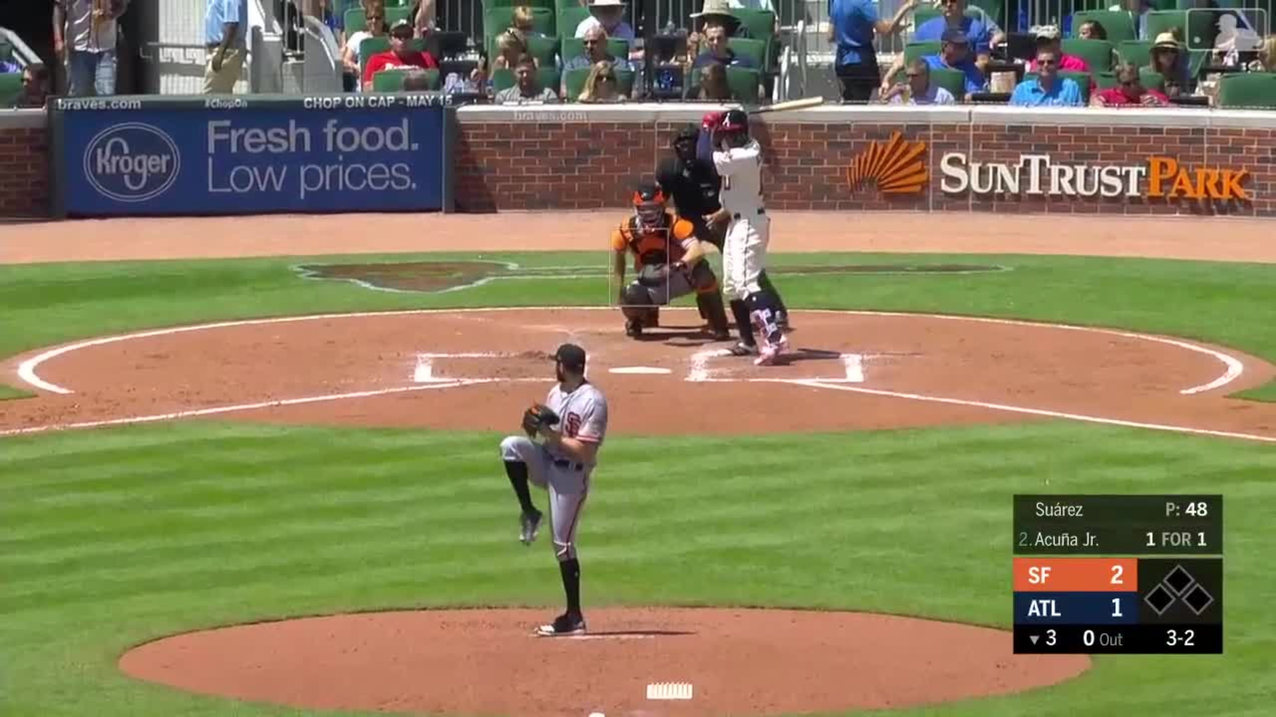 La herramienta de velocidad de Acuña Jr.