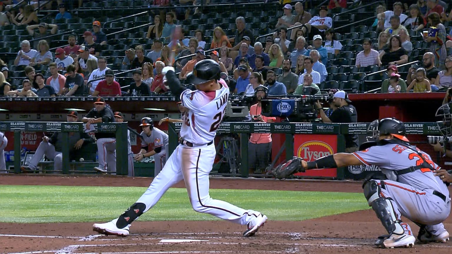 BAL@ARI: Lamb drives in Jones with a double to left | 07/22/2019 ...