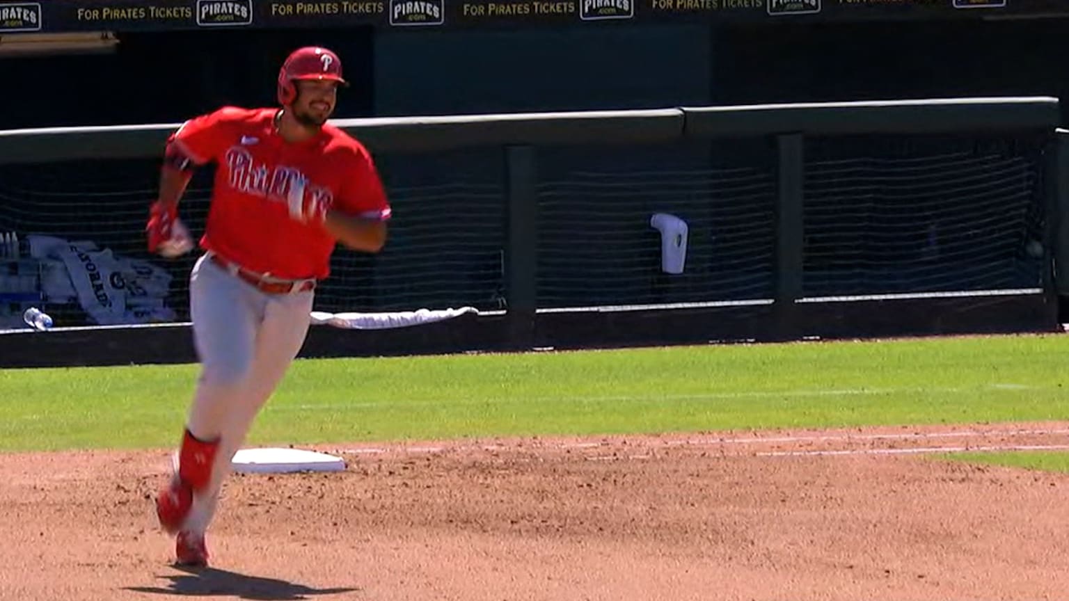 Darick Hall lifts a solo home run to right field | 03/14/2021 ...