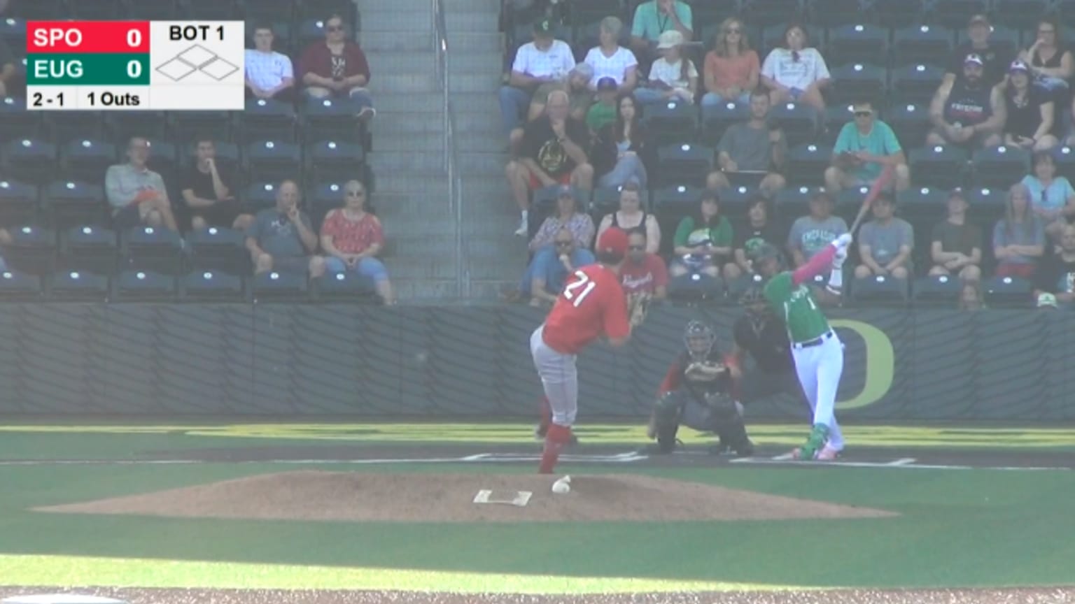 Luis Matos homers in second straight game for Eugene | 07/15/2022 | San ...